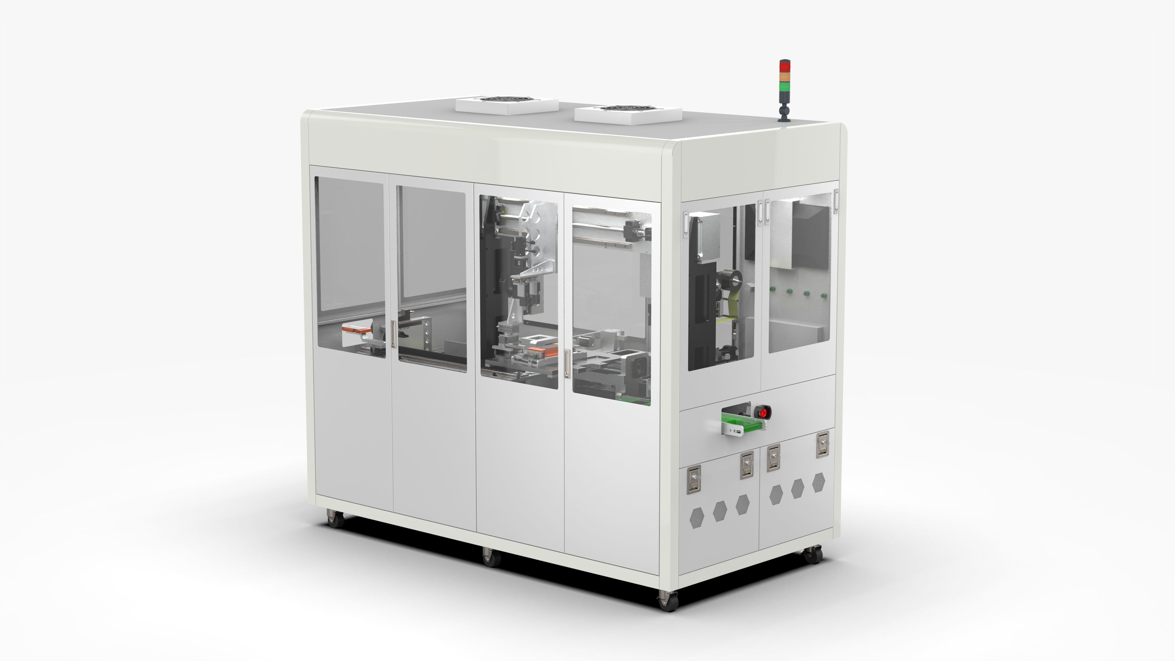 Fully Automatic Bonding Machine 3D model | CGTrader