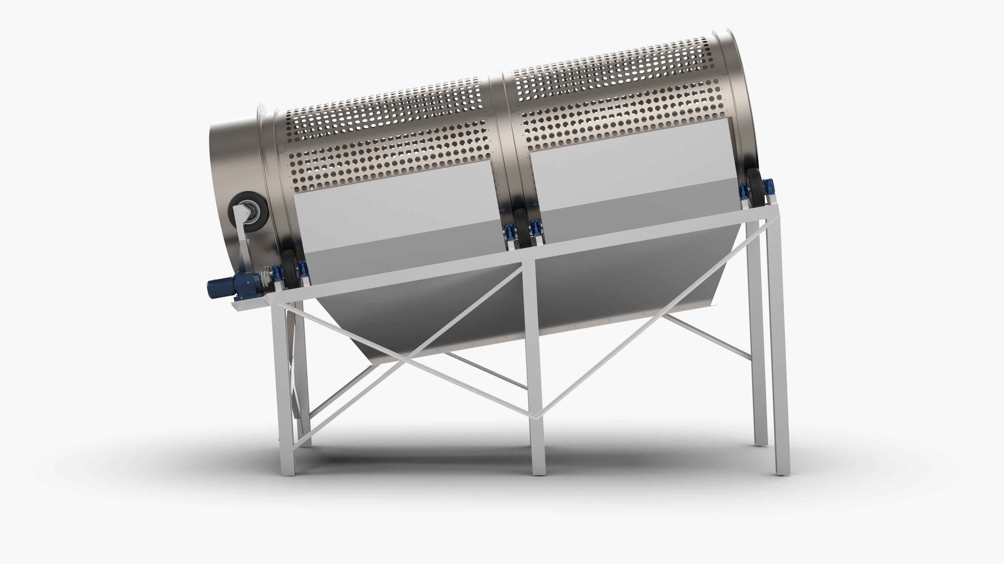 Drum Rotary Screen 3D model | CGTrader