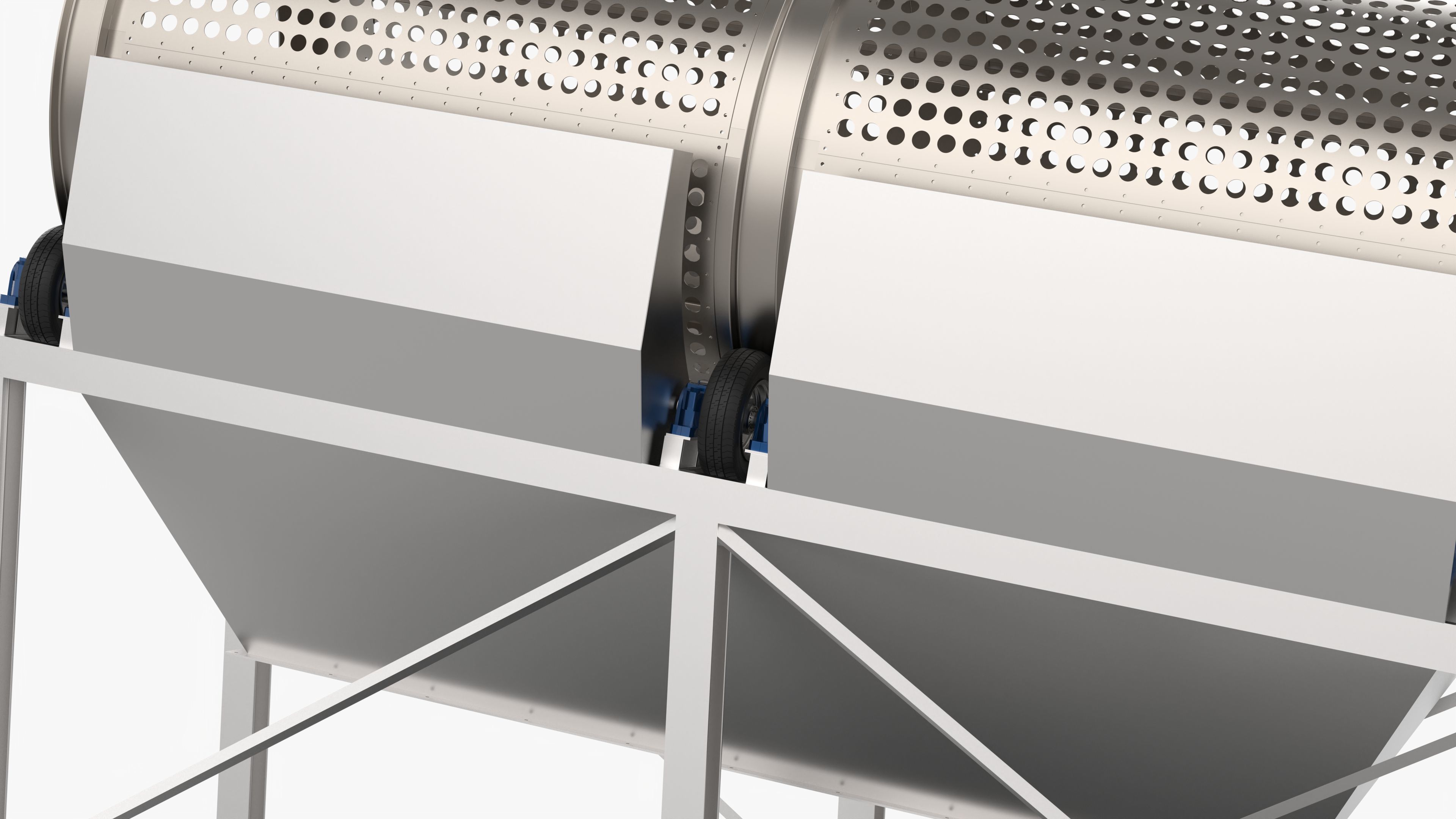 Drum Rotary Screen 3D model | CGTrader