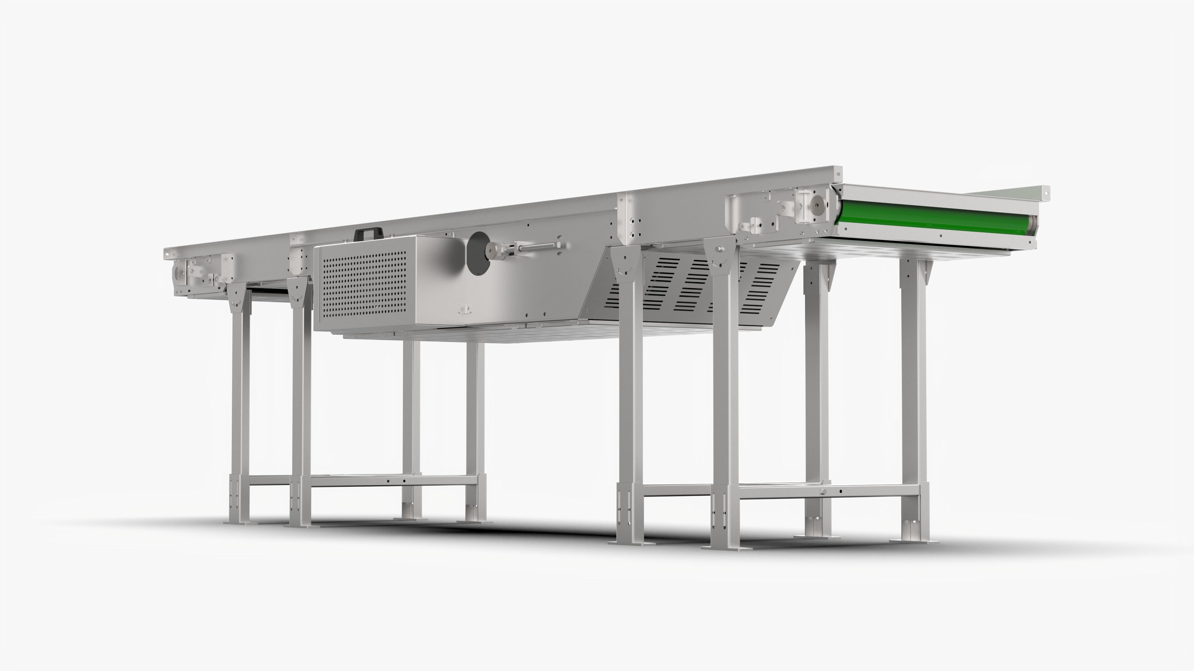Logistics Conveyor Belt 3D model | CGTrader