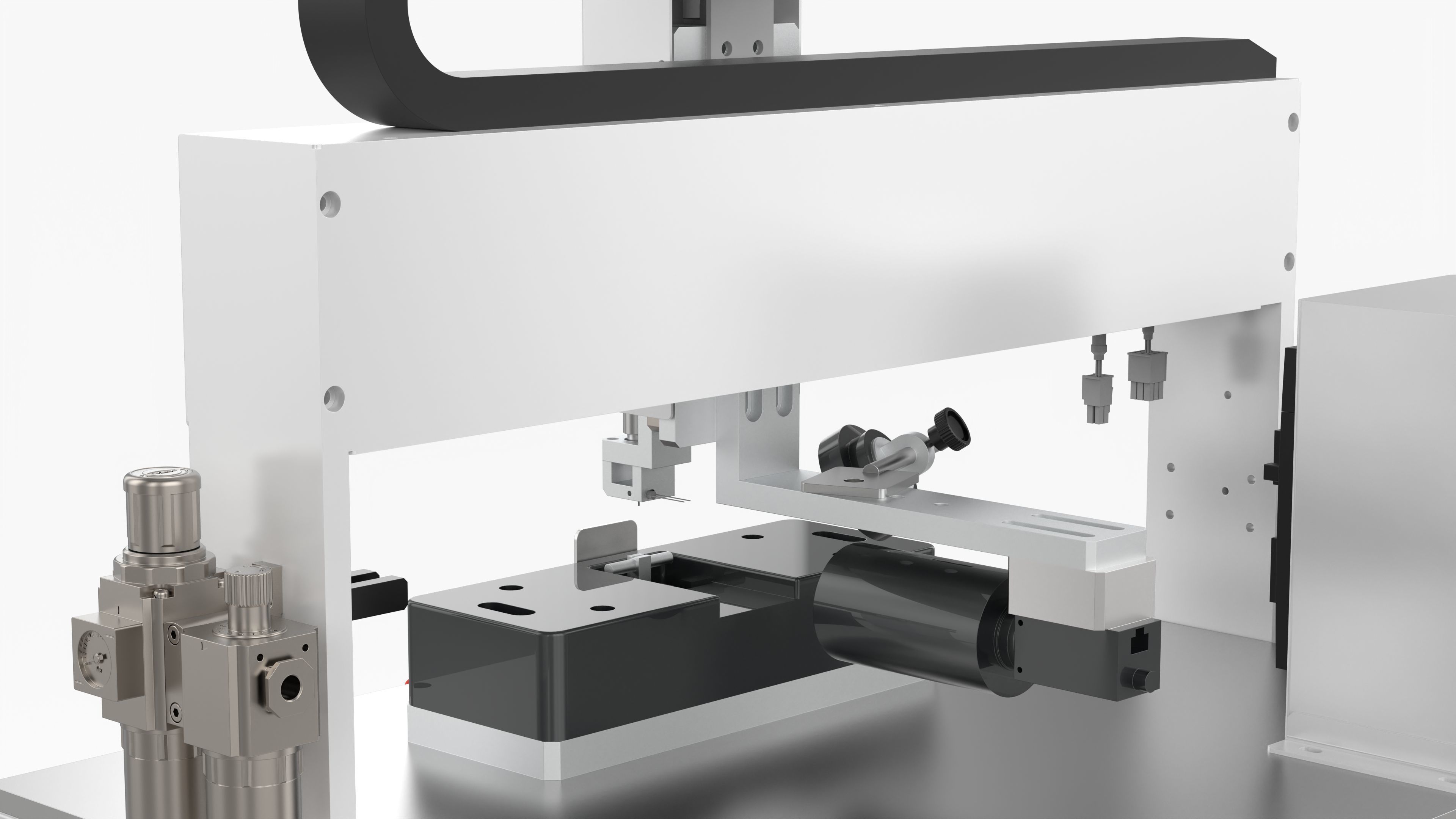 Semi Automatic Vision Glue Dispenser 3D model | CGTrader