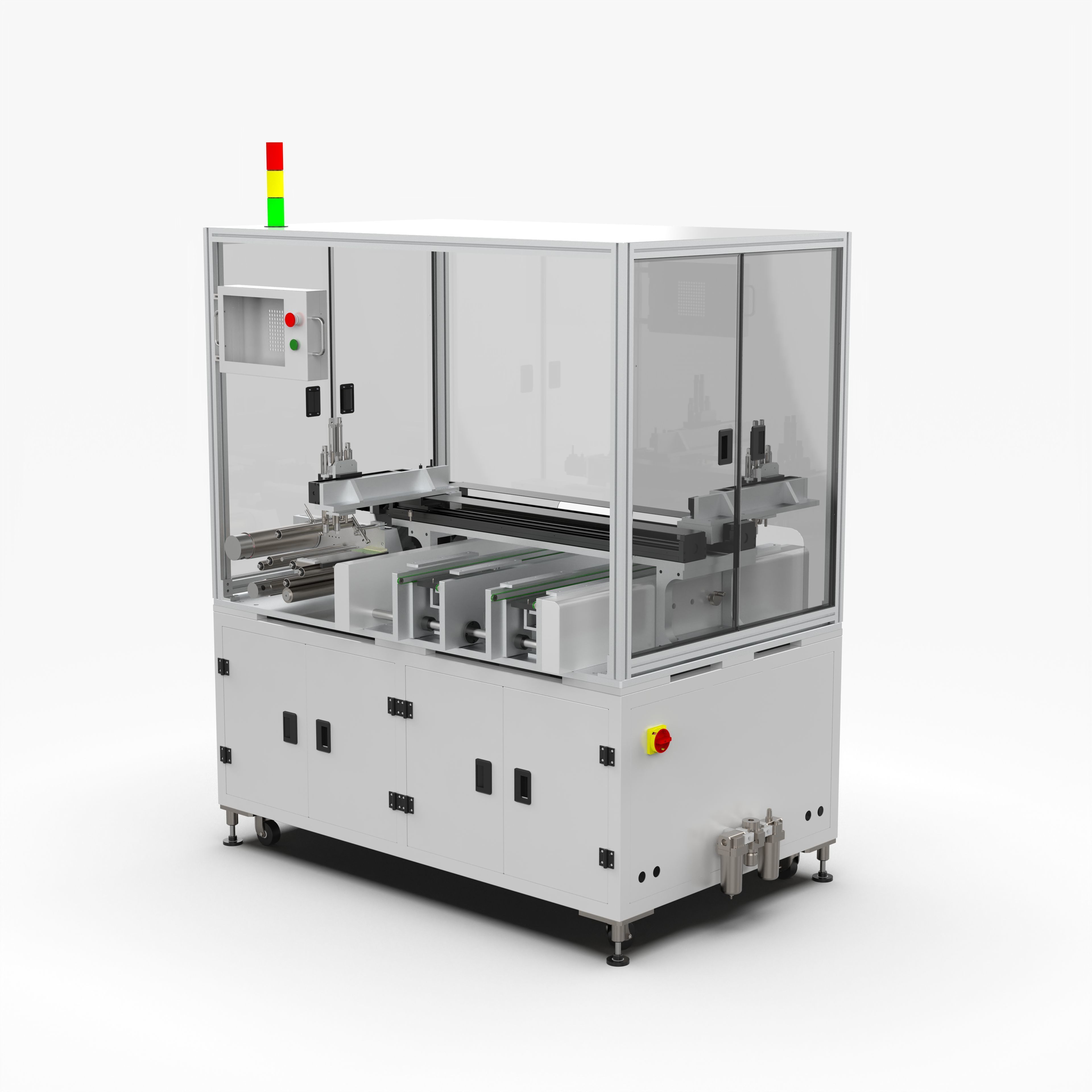 Automatic Double Station Label Laminating Machine 3D model | CGTrader