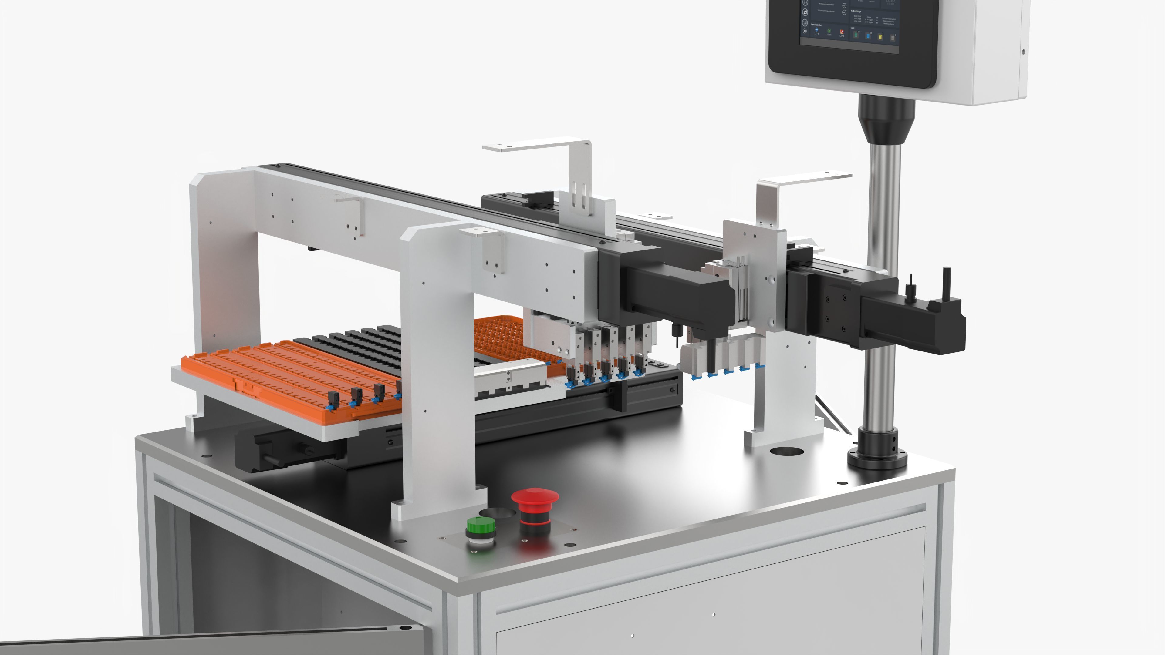 Automatic Tray Second Generation Transfer Machine 3D model | CGTrader