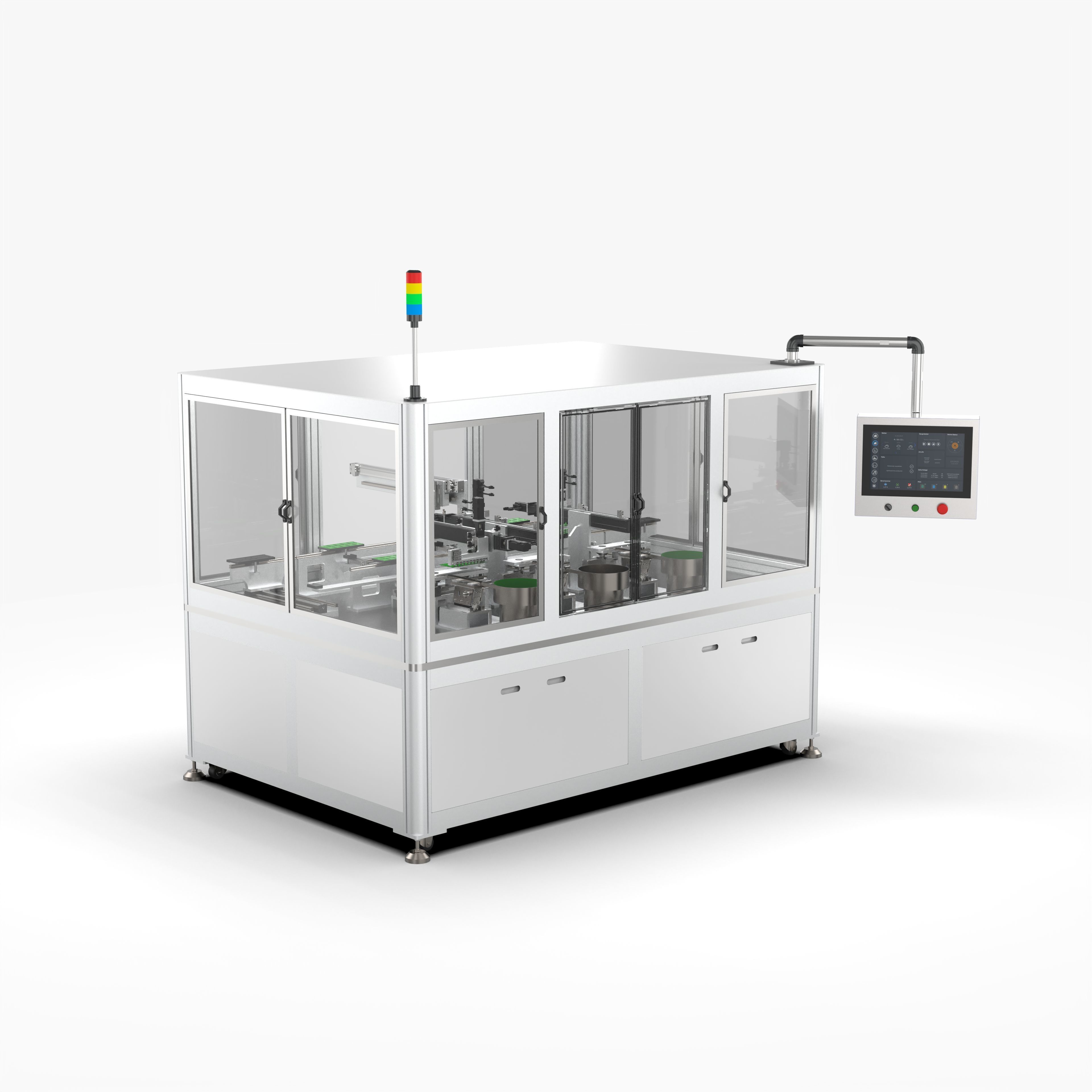 Automatic PCB Assembly Machine 3D model | CGTrader