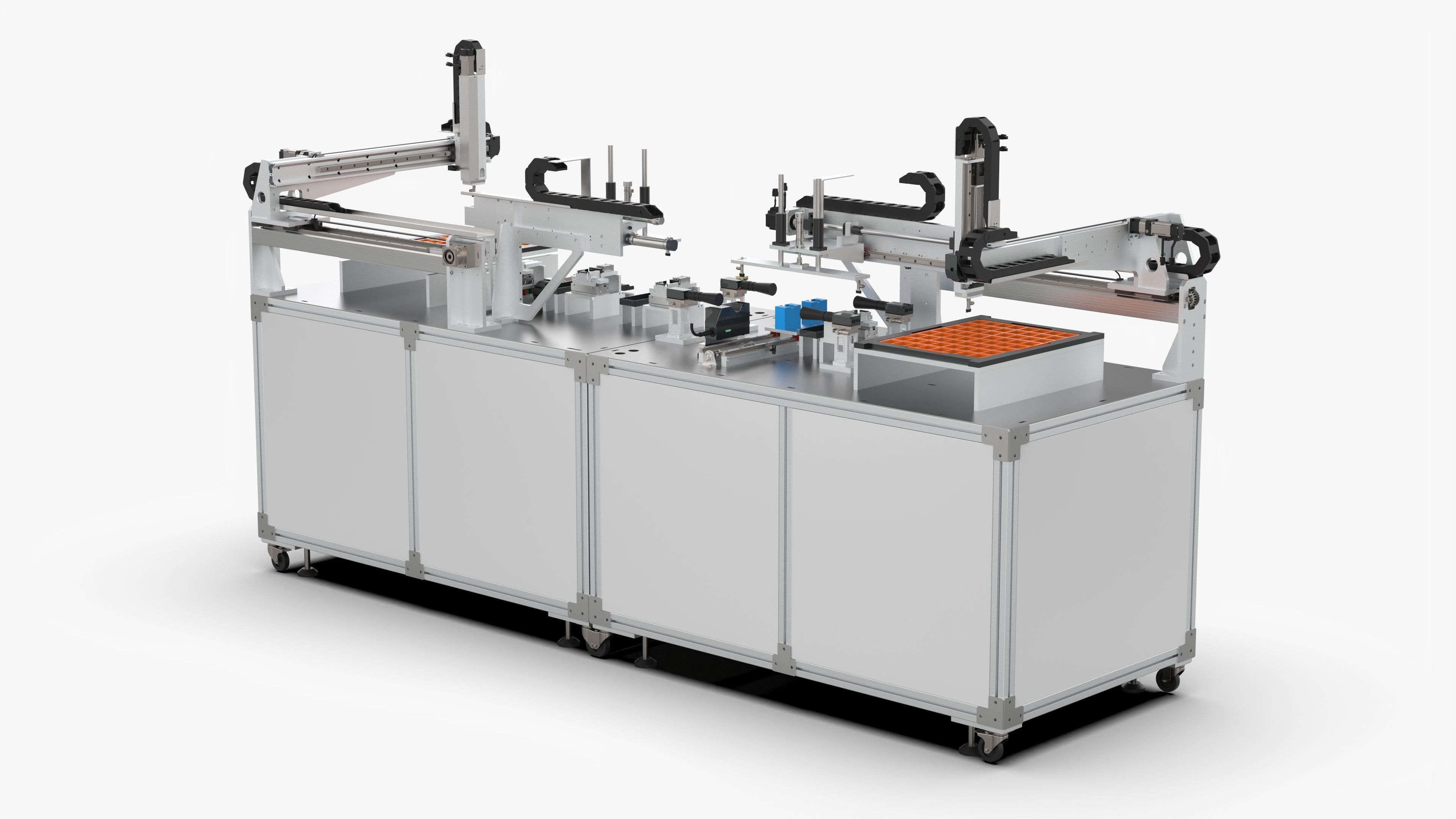 Automatic Network Port Test Line 3D model | CGTrader