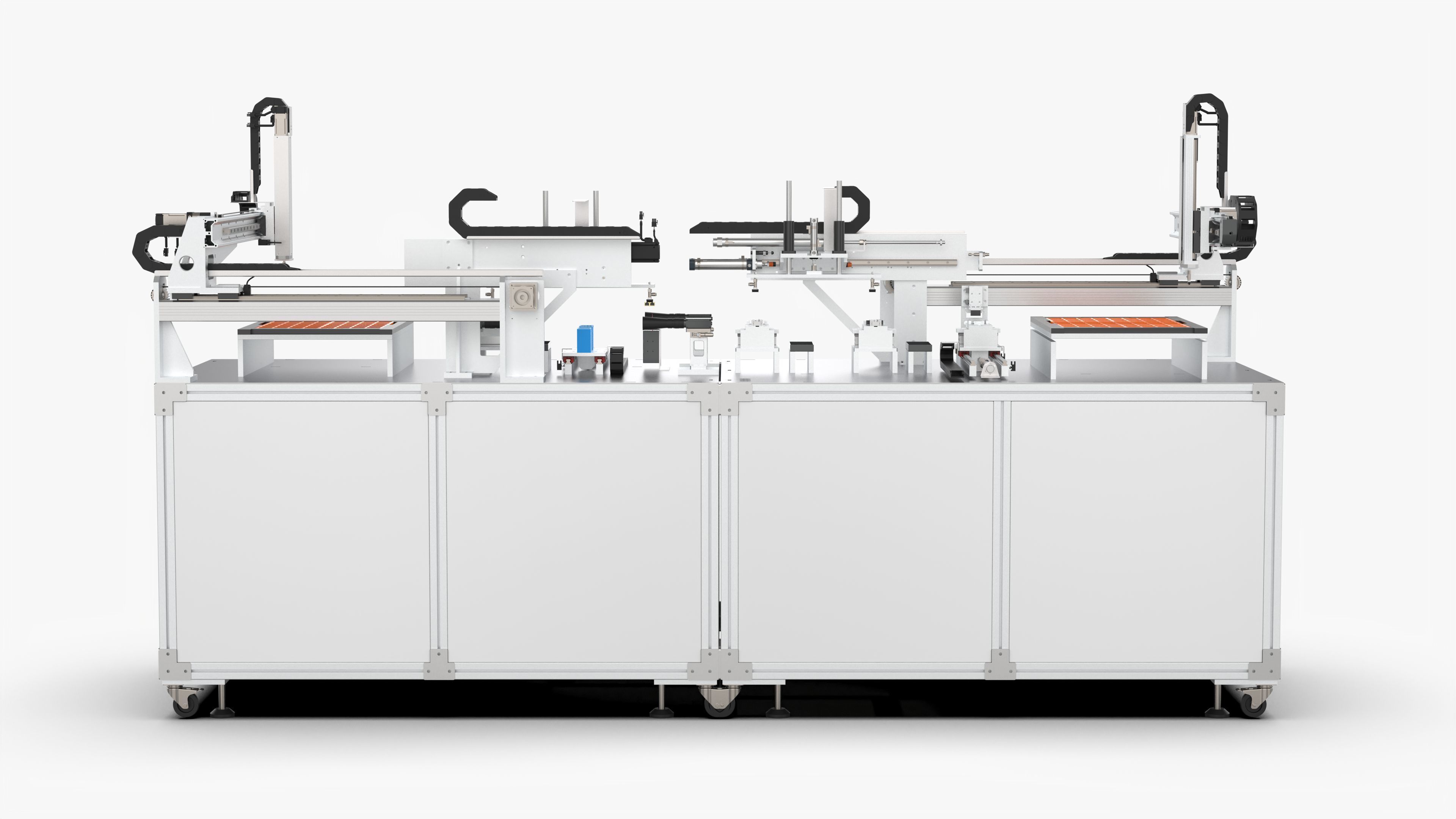 Automatic Network Port Test Line 3D model | CGTrader