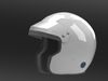 Open face racing helmet 3D model | CGTrader