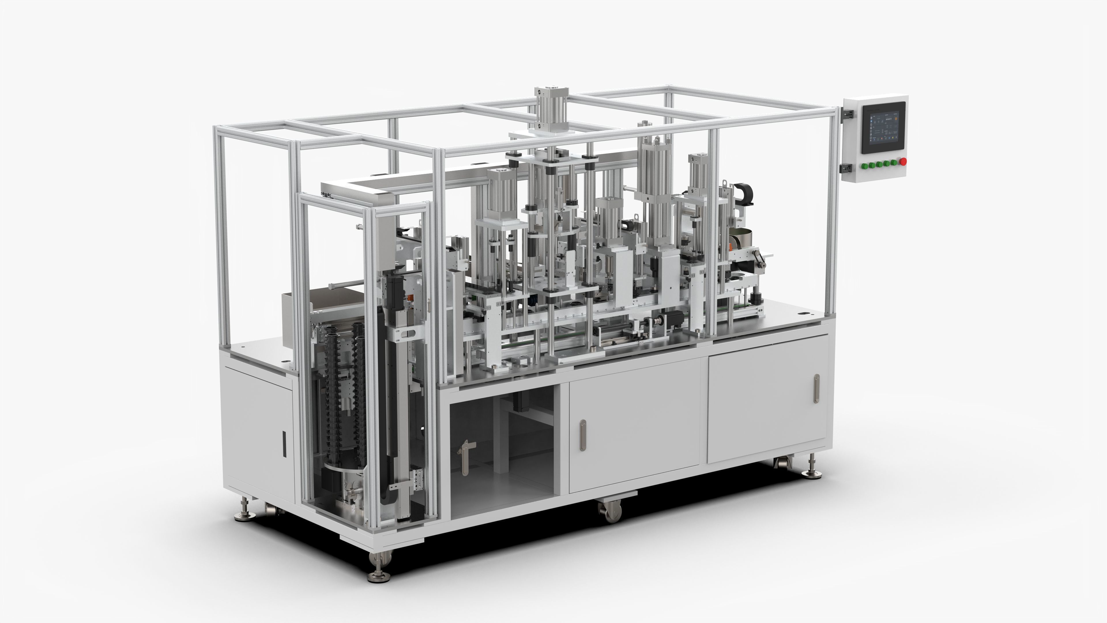 Automatic Bearing Assembly Machine 3D model | CGTrader