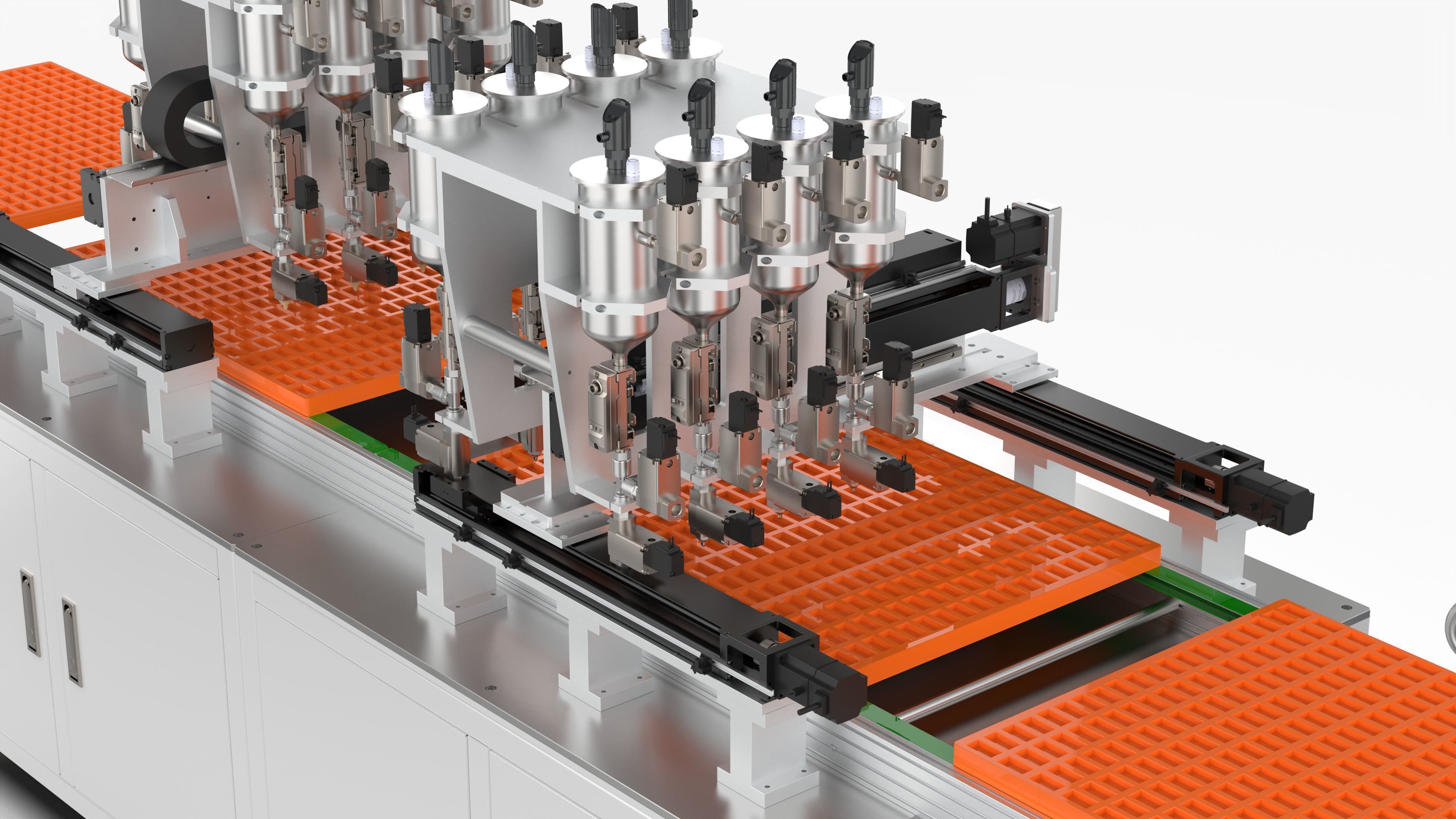 Automatic Double Station Pouring Machine 3D model | CGTrader