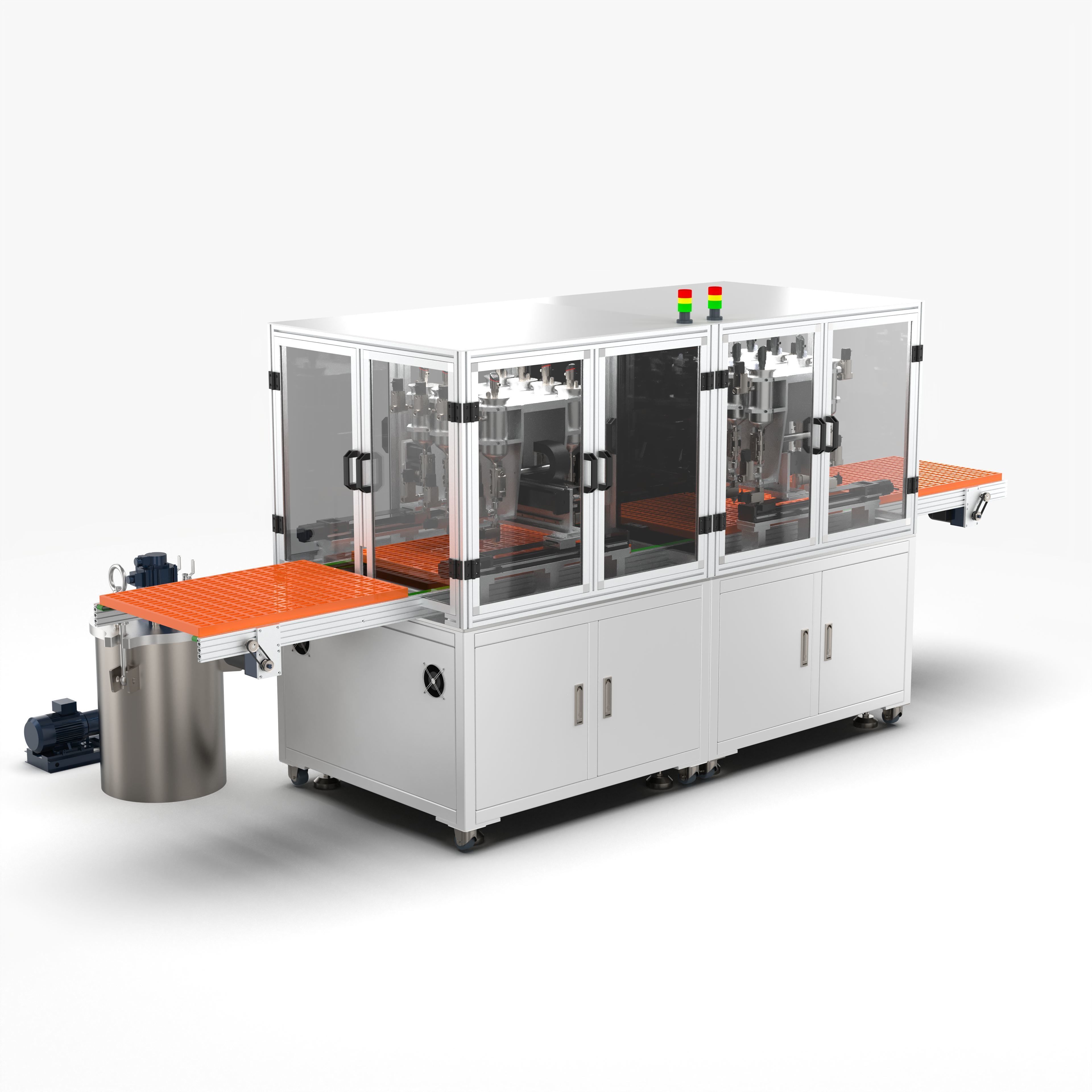 Automatic Double Station Pouring Machine 3D model | CGTrader
