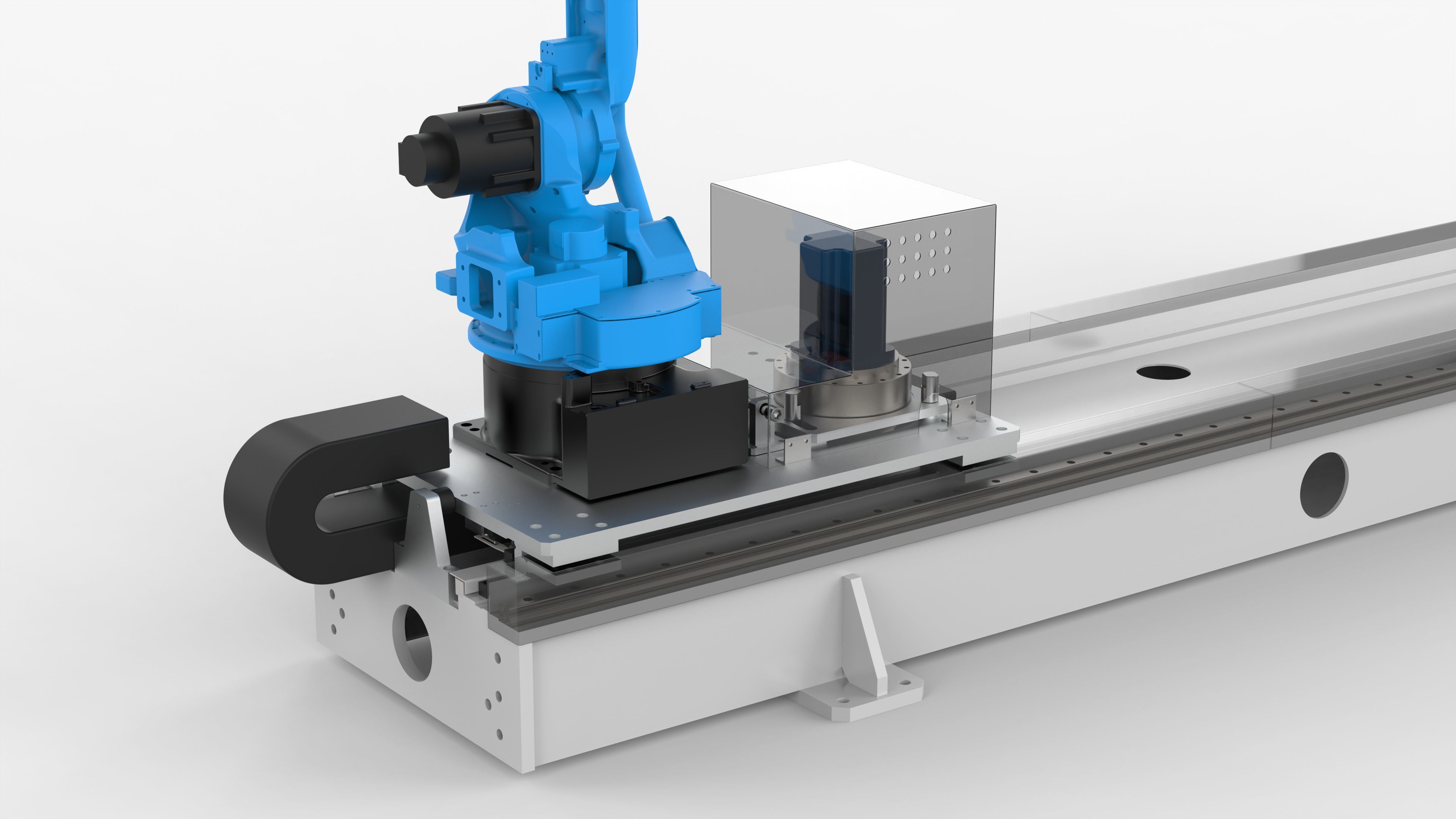Ground Rail Joint Welding Robot 3D model | CGTrader