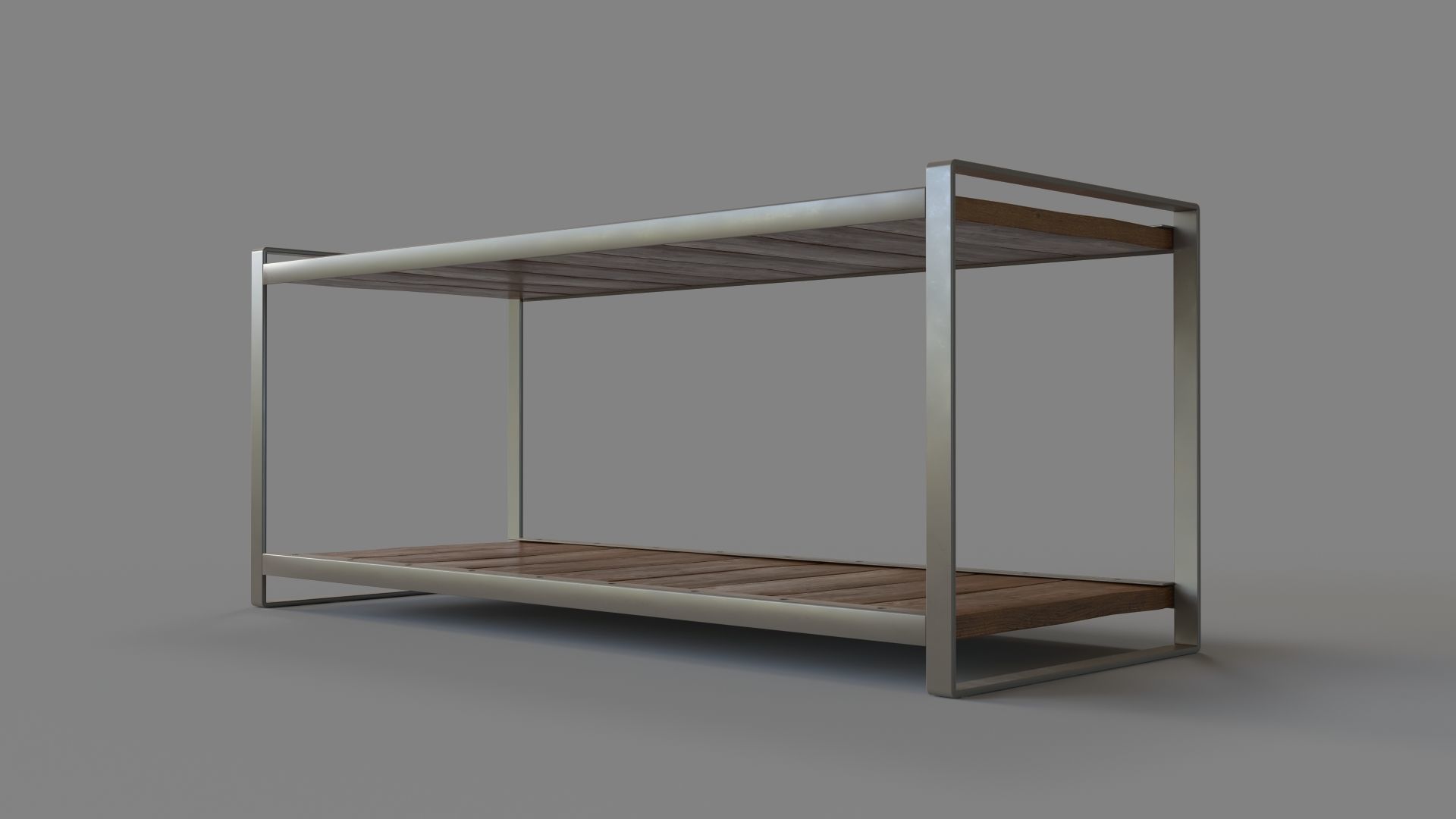 Industrial Shoe Rack 3D model | CGTrader