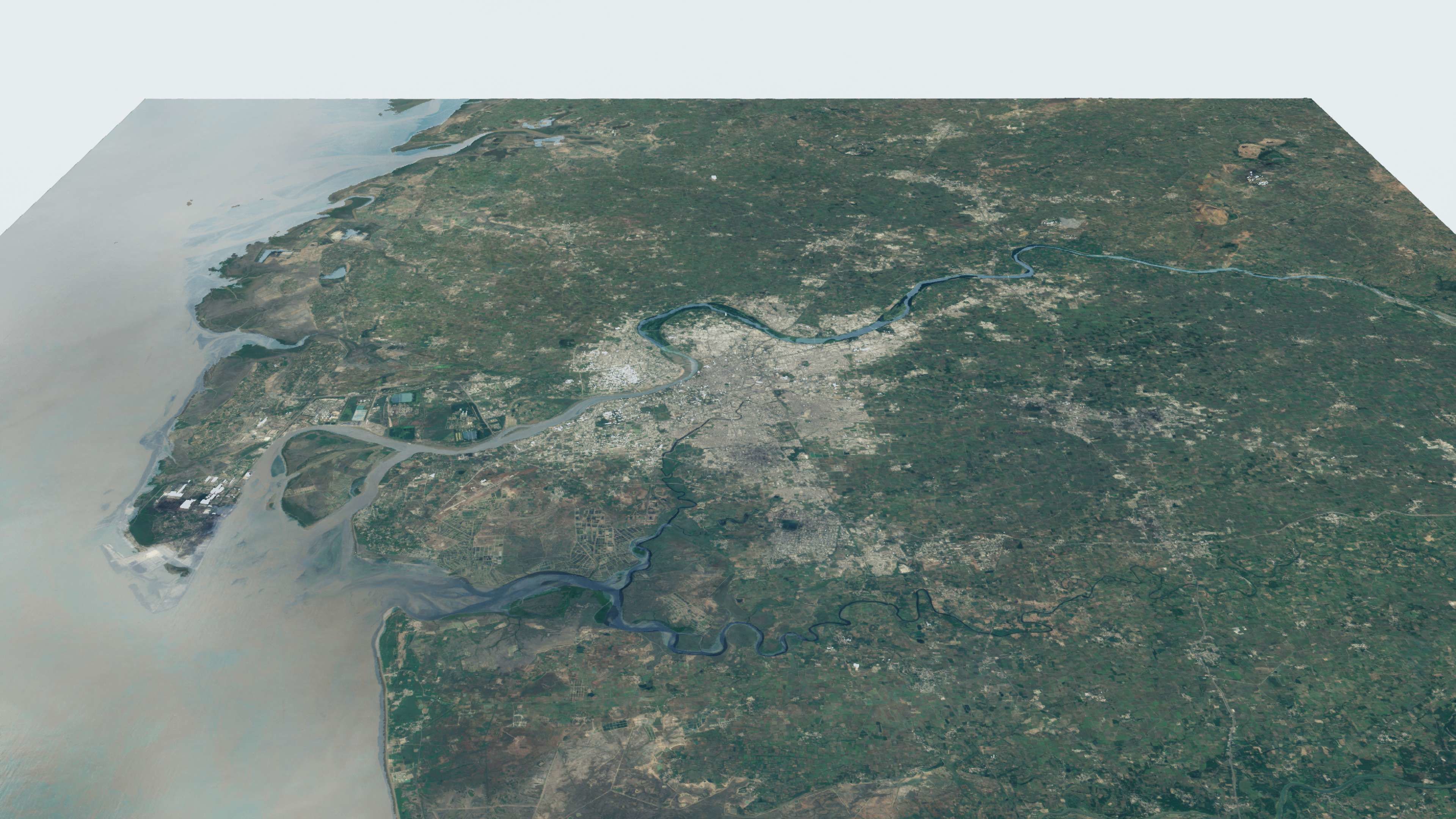 Surat India City Landscape 3D Model 3D model | CGTrader