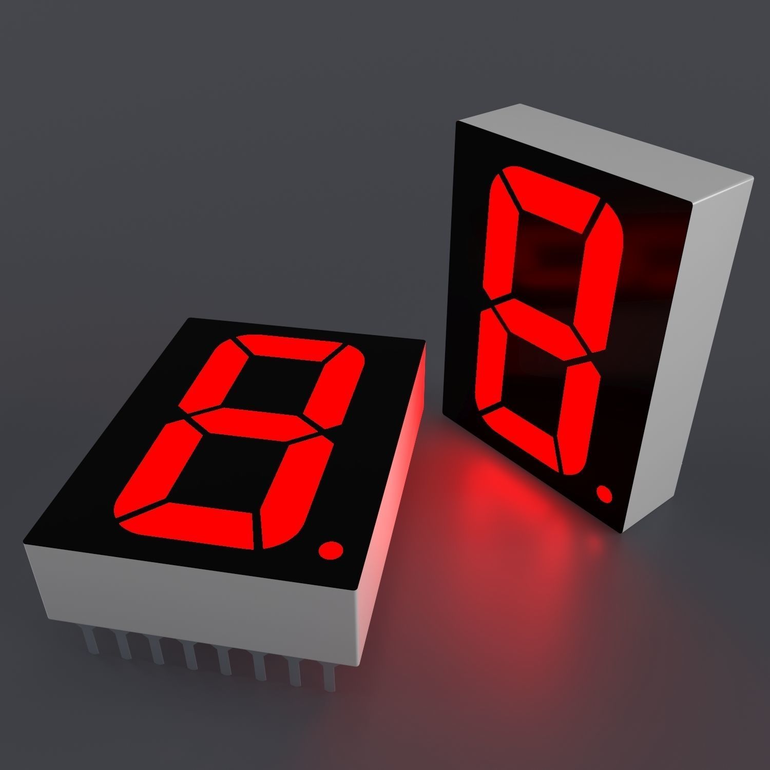 7Segment - Animated Seven Segment Display 3D model animated | CGTrader