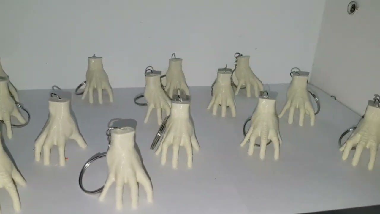 fingers hand of wednesday 3D model 3D printable | CGTrader