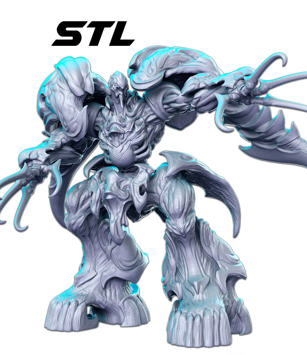 Ruby Weapon Final Fantasy 32mm Pre-supported 3D model 3D printable ...