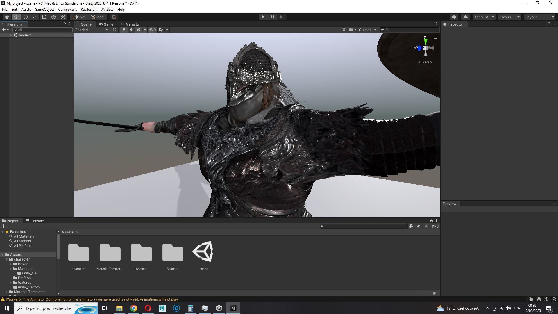 3D model Viking Ready with facial rig VR / AR / low-poly | CGTrader