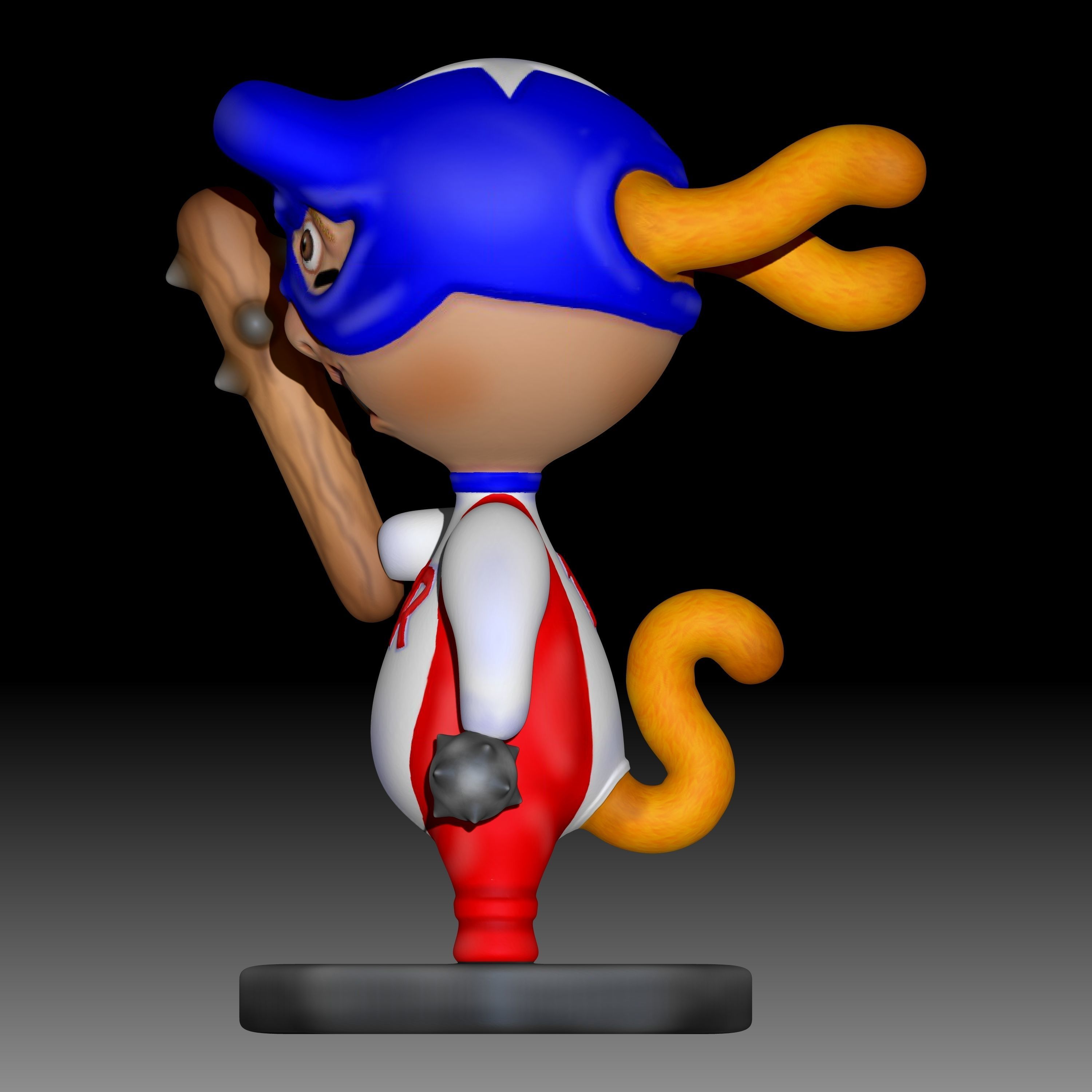 Mascota Team Rubio no oficial free 3D model 3D printable | CGTrader