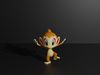 Chimchar pokemon 3D print model 3D model 3D printable | CGTrader