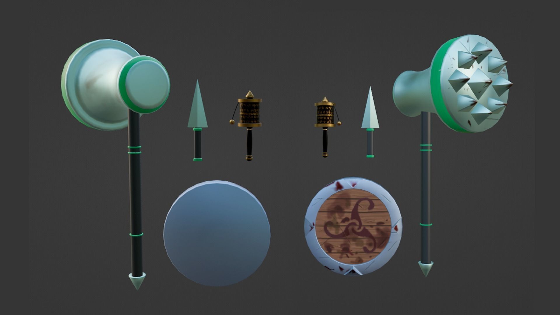 3D model Powi penguin warrior VR / AR / low-poly | CGTrader