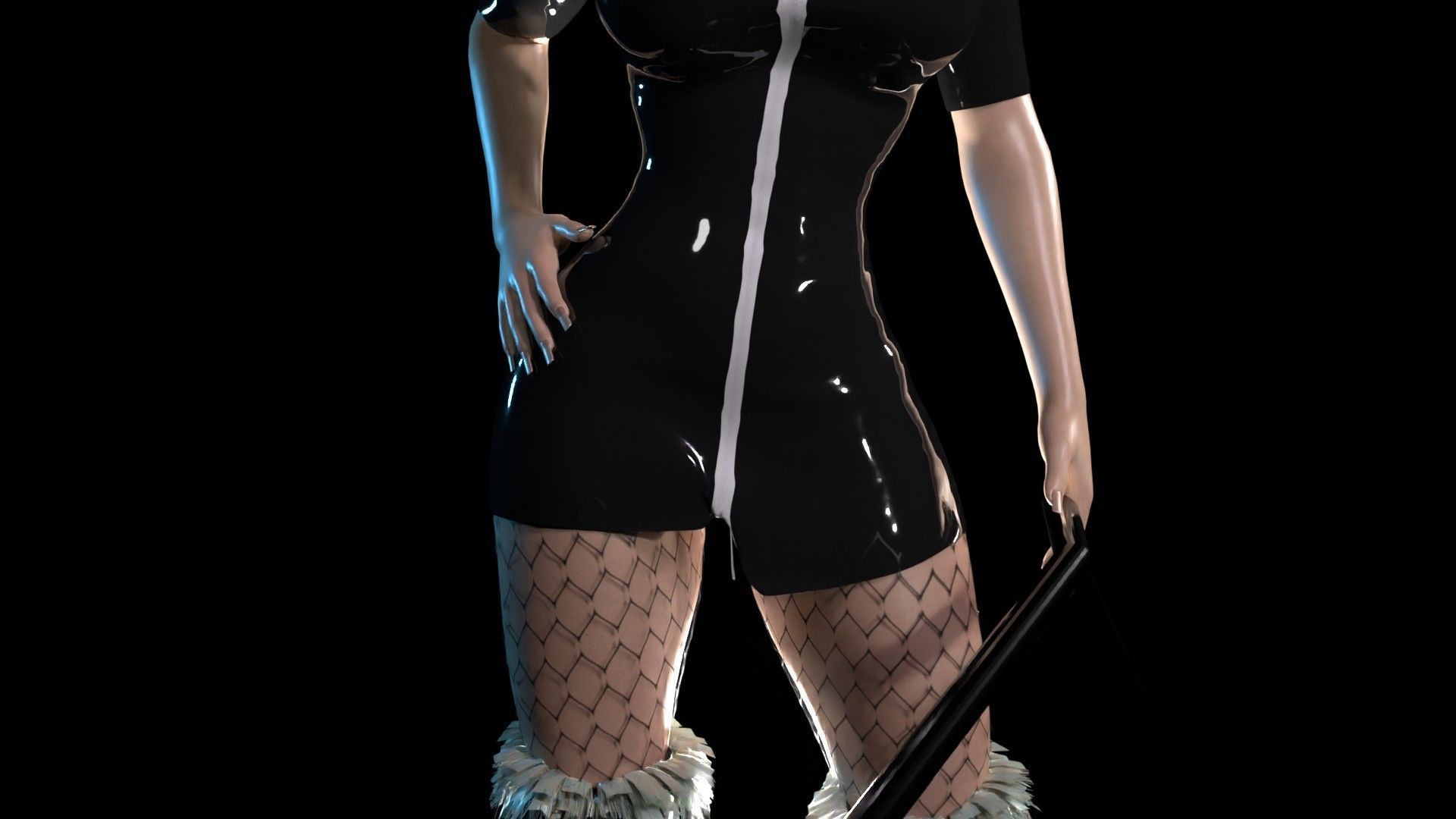 3D model The Lady Cop Pack - Low Poly I Game Ready VR / AR / low-poly ...