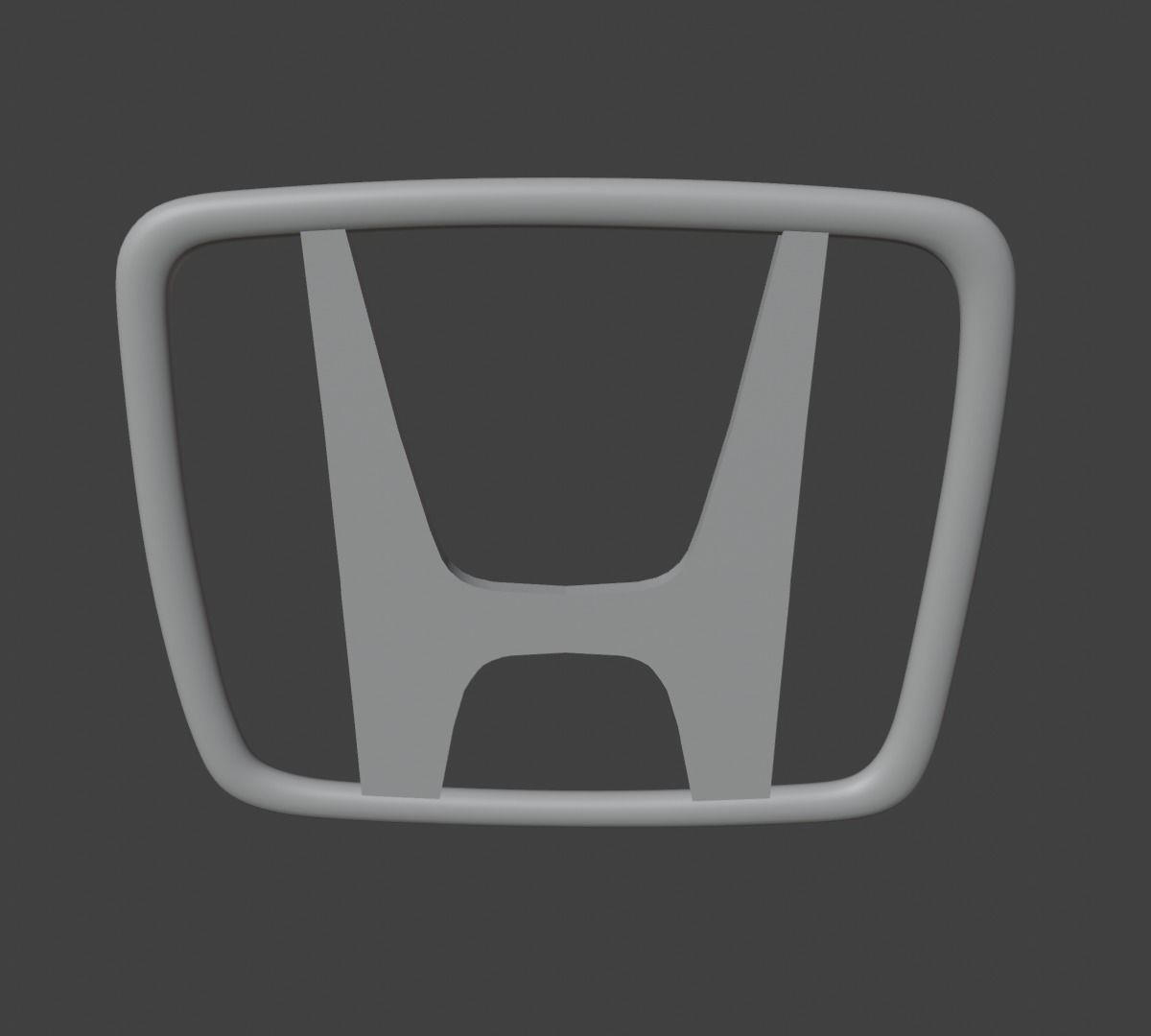 3D model Honda emblem VR / AR / low-poly | CGTrader