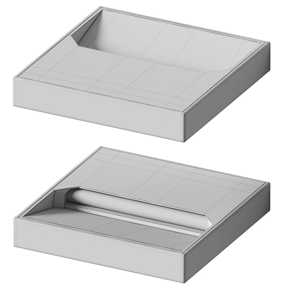 Flos - Fort Knox Wall LED Mini 3D model | CGTrader