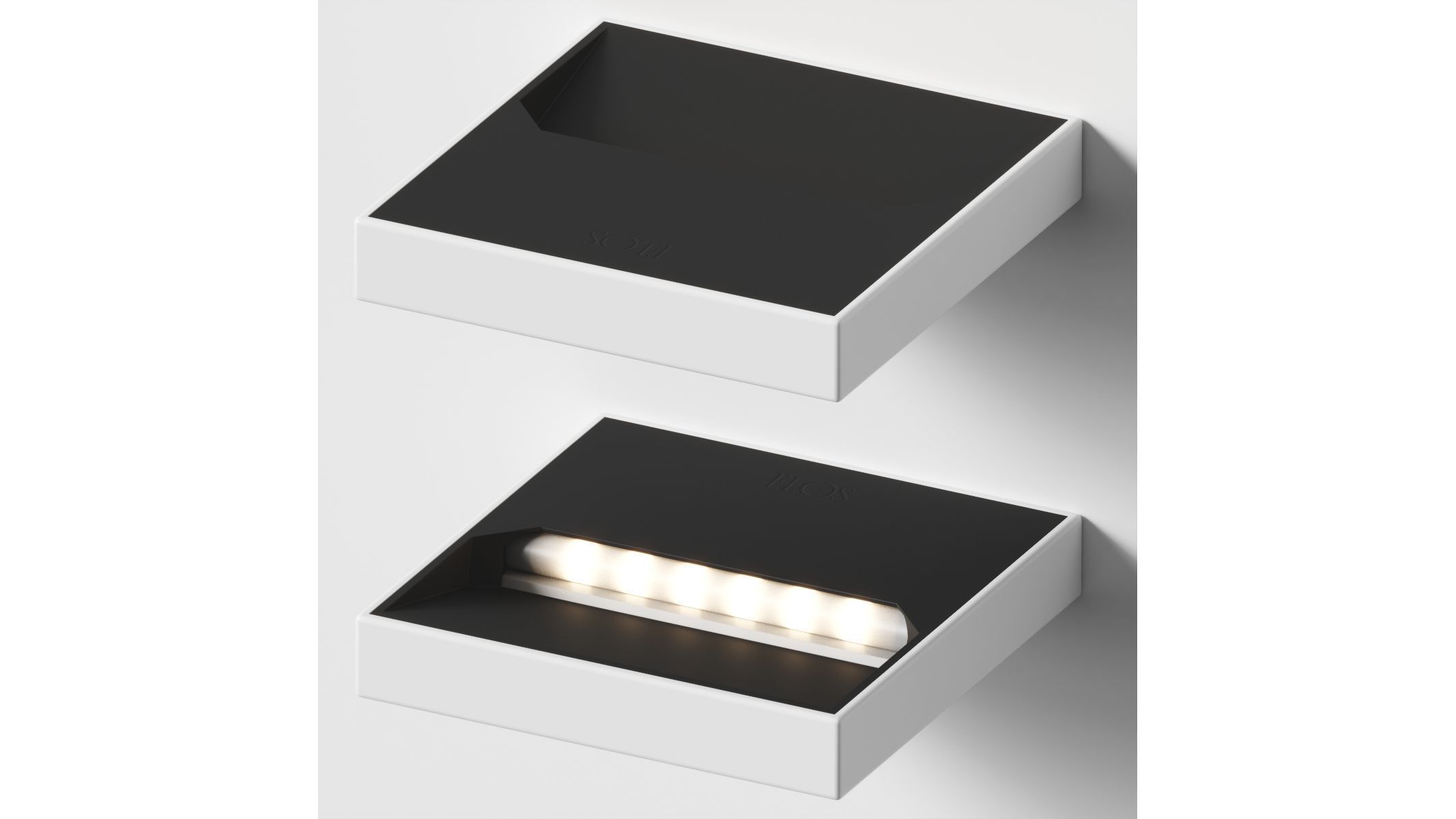 Flos - Fort Knox Wall LED Mini 3D model | CGTrader
