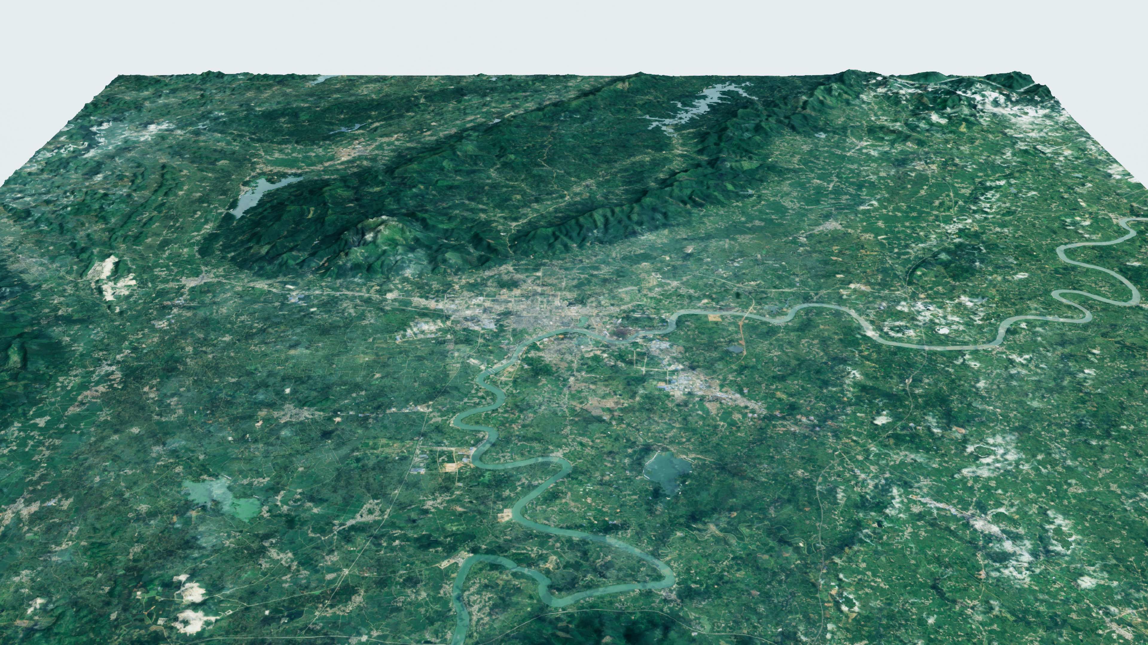 Guigang China City Landscape 3D Model 3D model | CGTrader