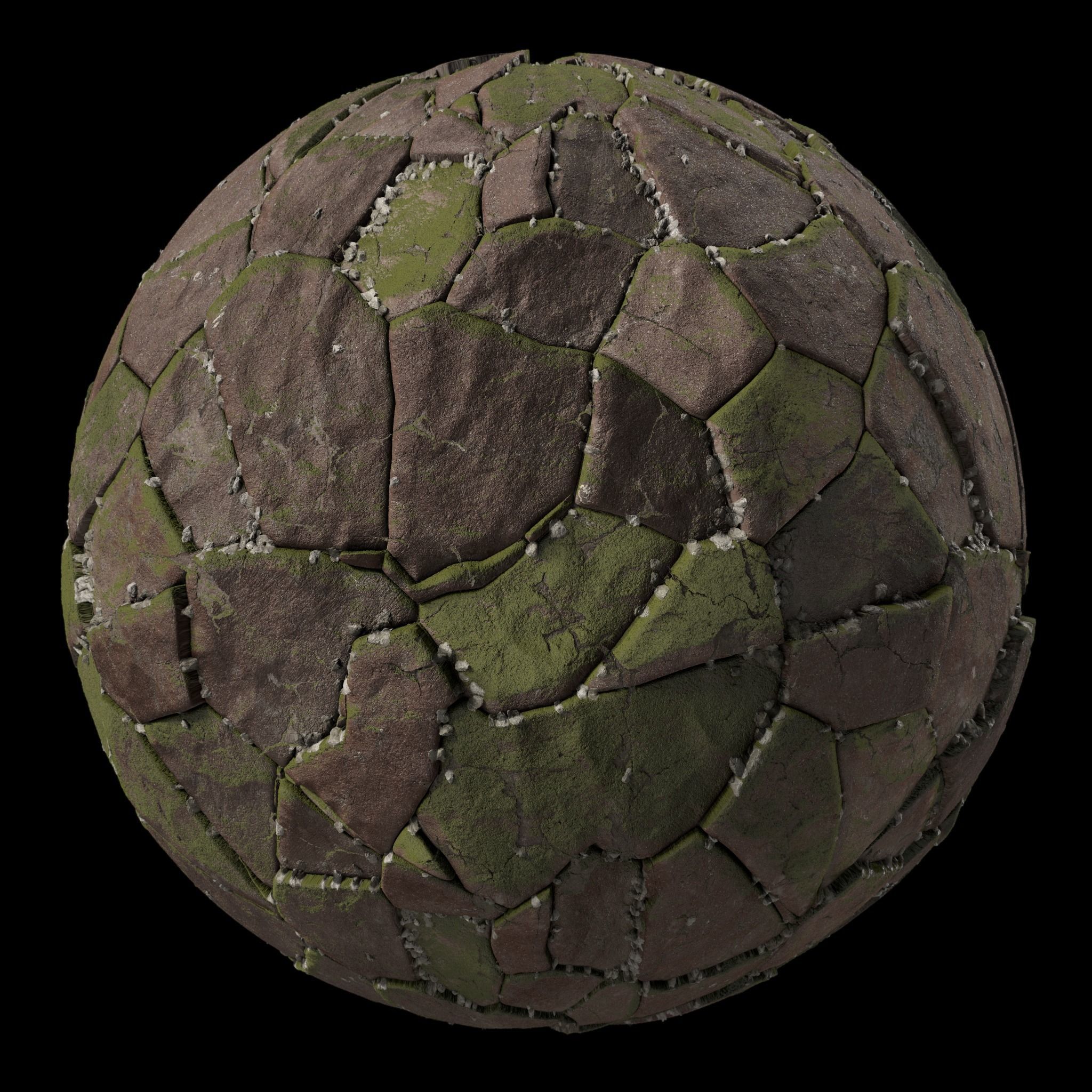 Texture Stone Materials 51- Abandon Big Stone By Gravel Sbsar Seamless ...