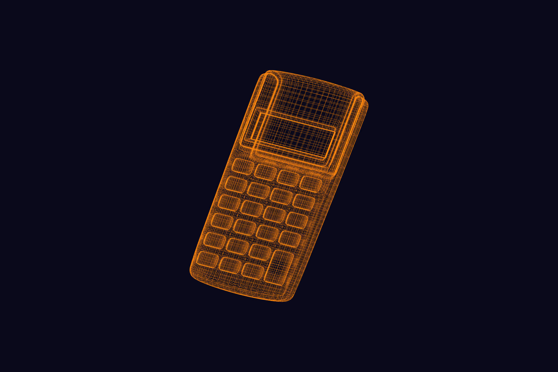 School Calculator 3D model | CGTrader