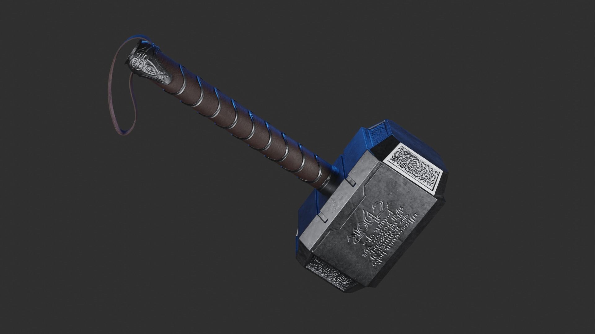 3D model Mjolnir - Thor Hammer - Ready to print 3d model 3D print model ...