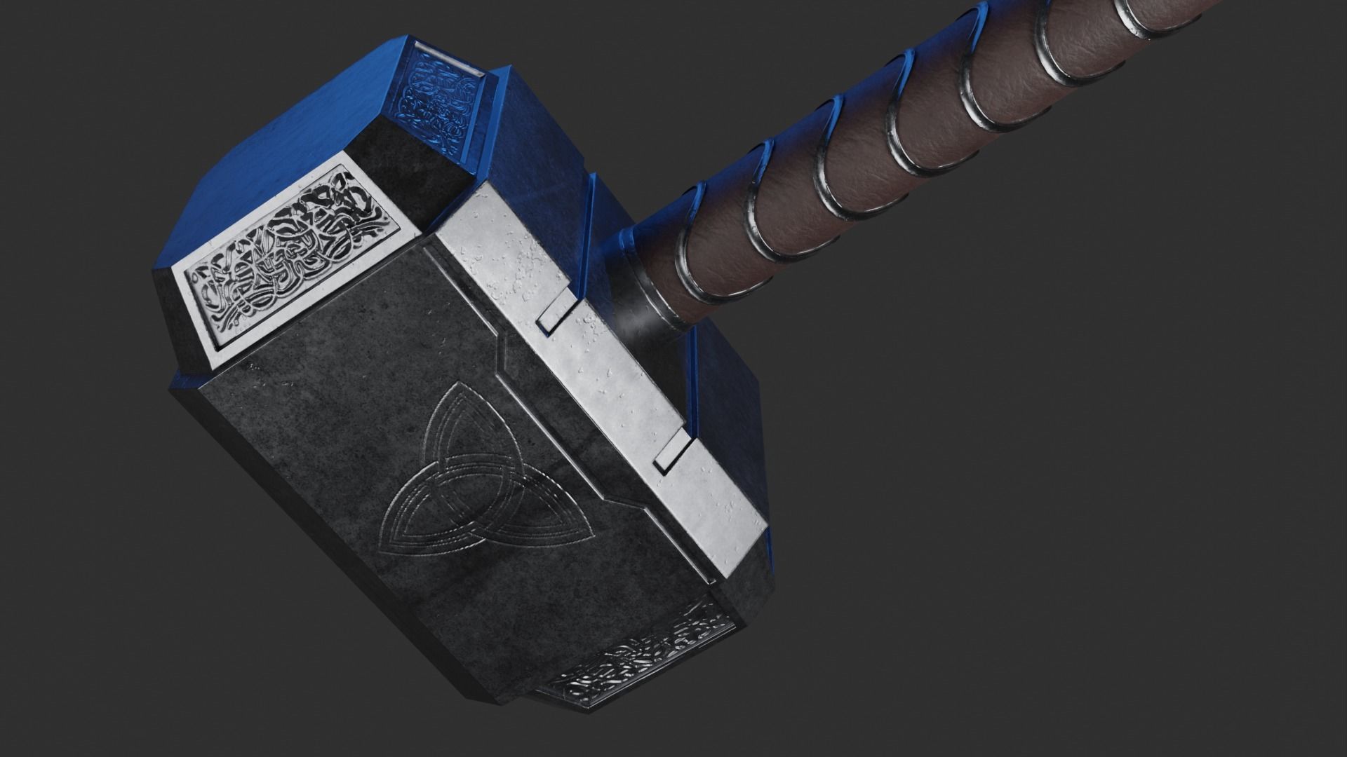3D model Mjolnir - Thor Hammer - Ready to print 3d model 3D print model ...