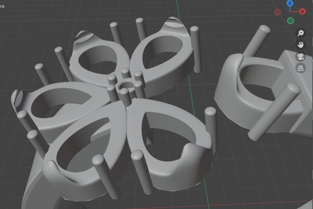 Ring like Pandora 3D model | CGTrader