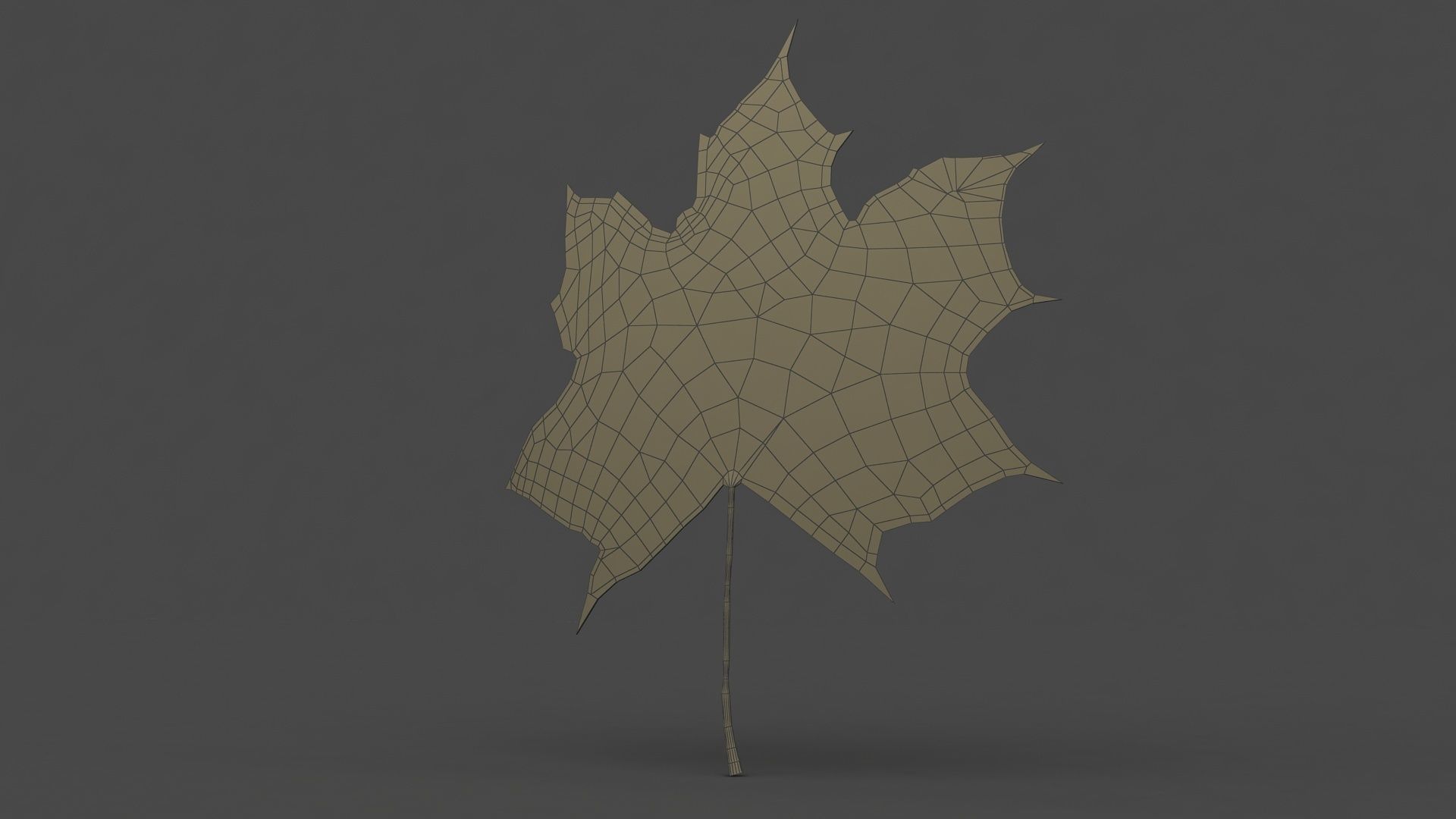 Maple Leaf V2 3D model | CGTrader