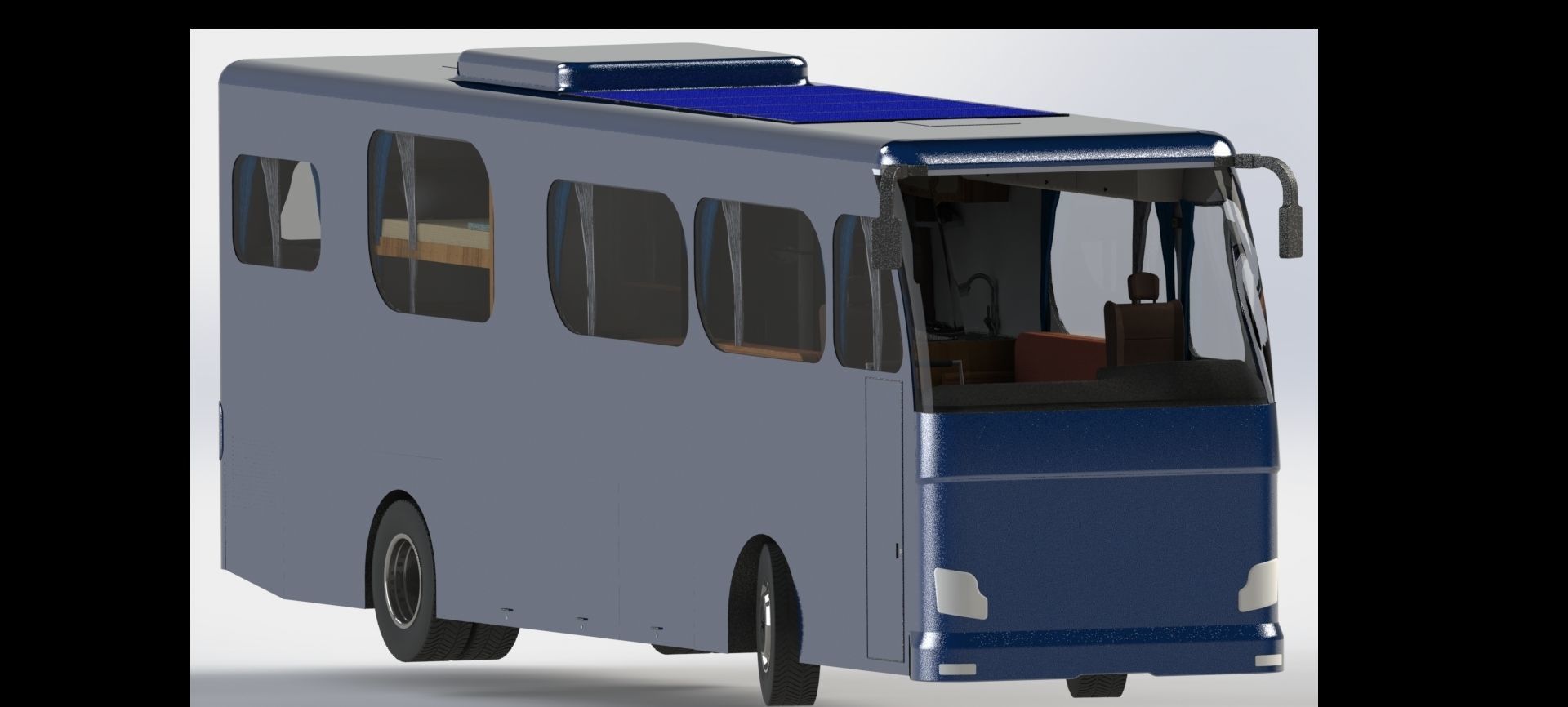 3D model Caravan bus VR / AR / low-poly | CGTrader