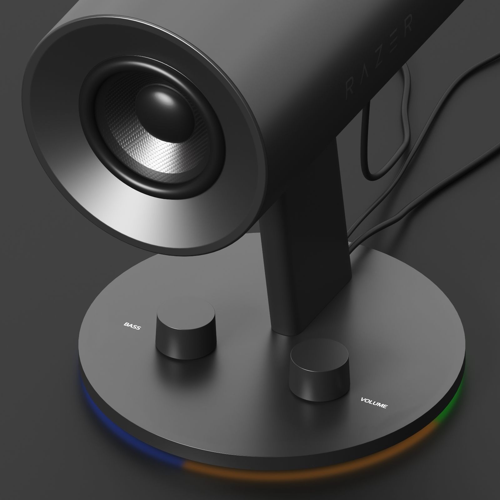 Razer Nommo Chroma - computer speakers 3D model | CGTrader