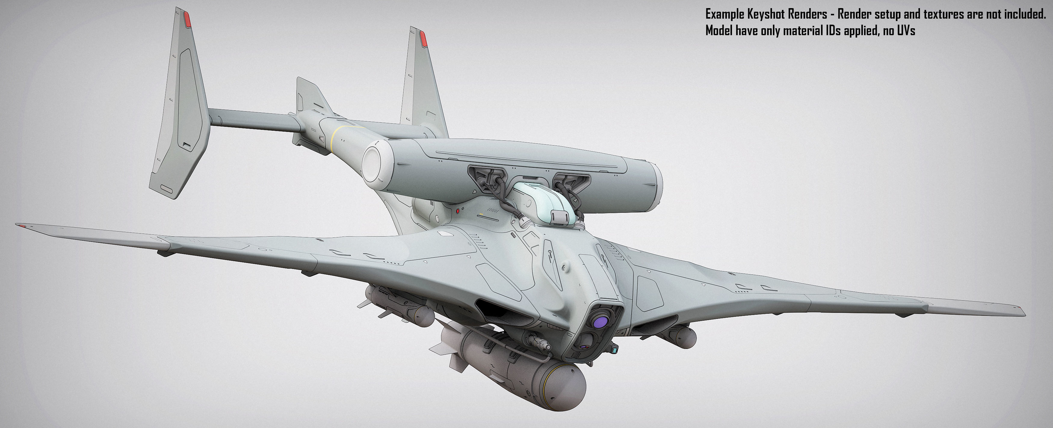 Drone Bomber 3D model | CGTrader