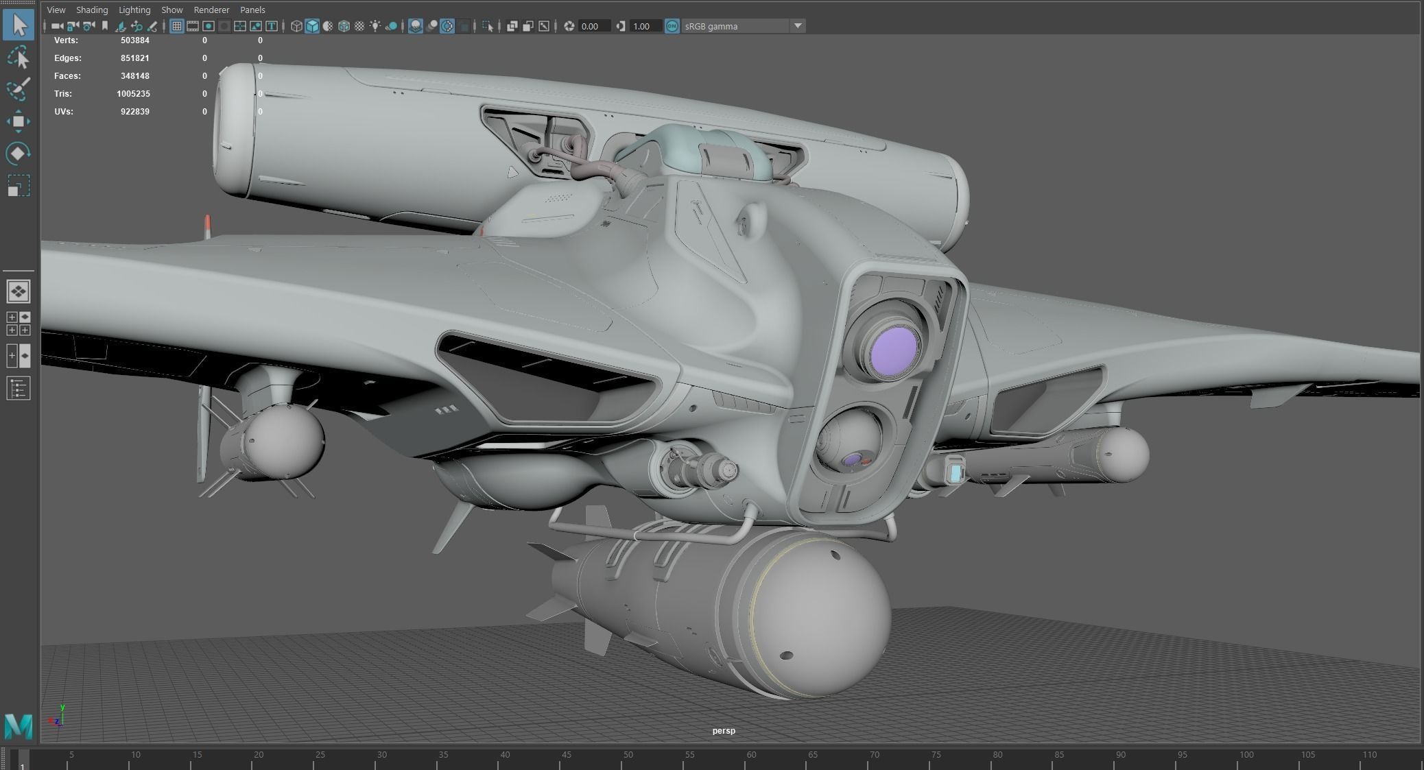 Drone Bomber 3D model | CGTrader
