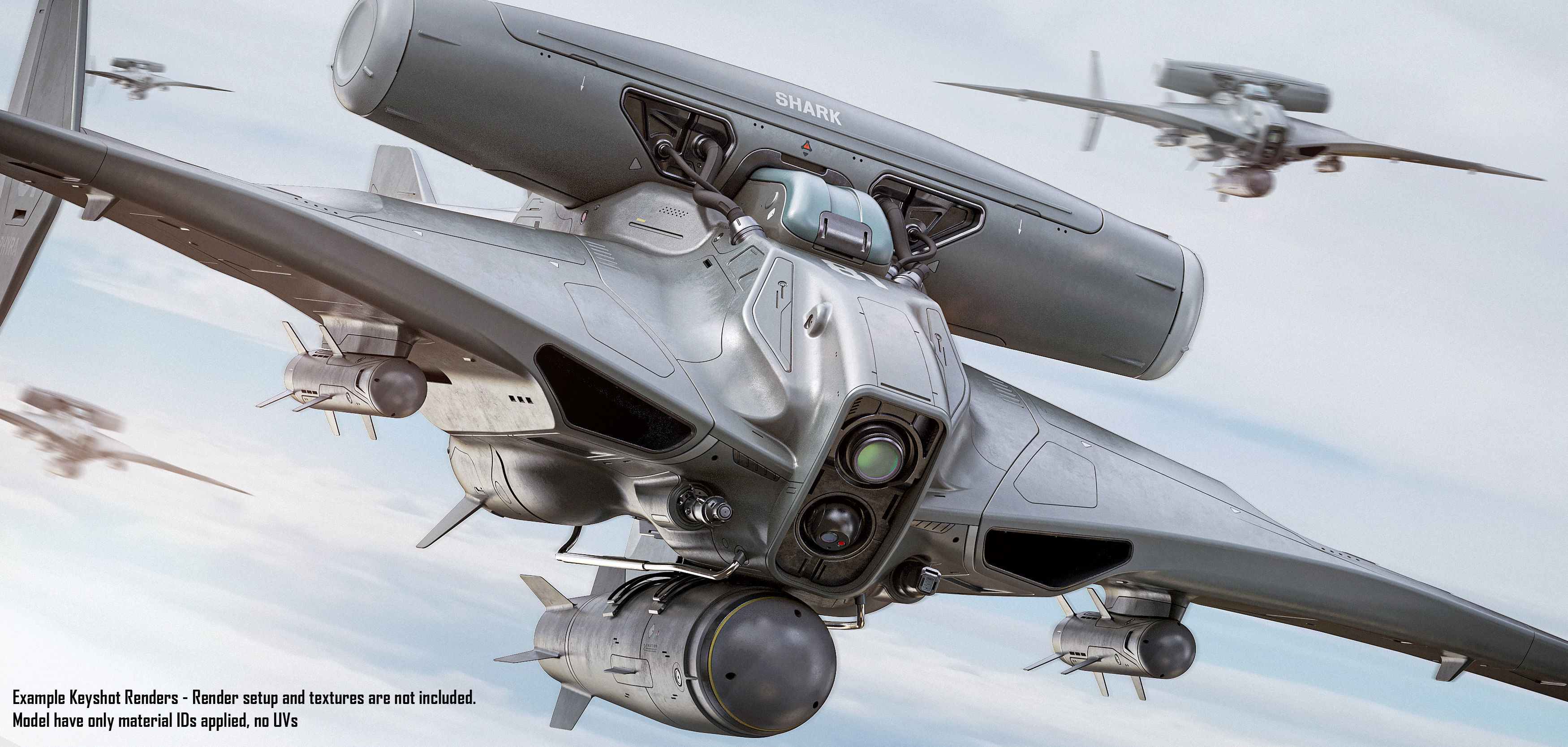 Drone Bomber 3D model | CGTrader