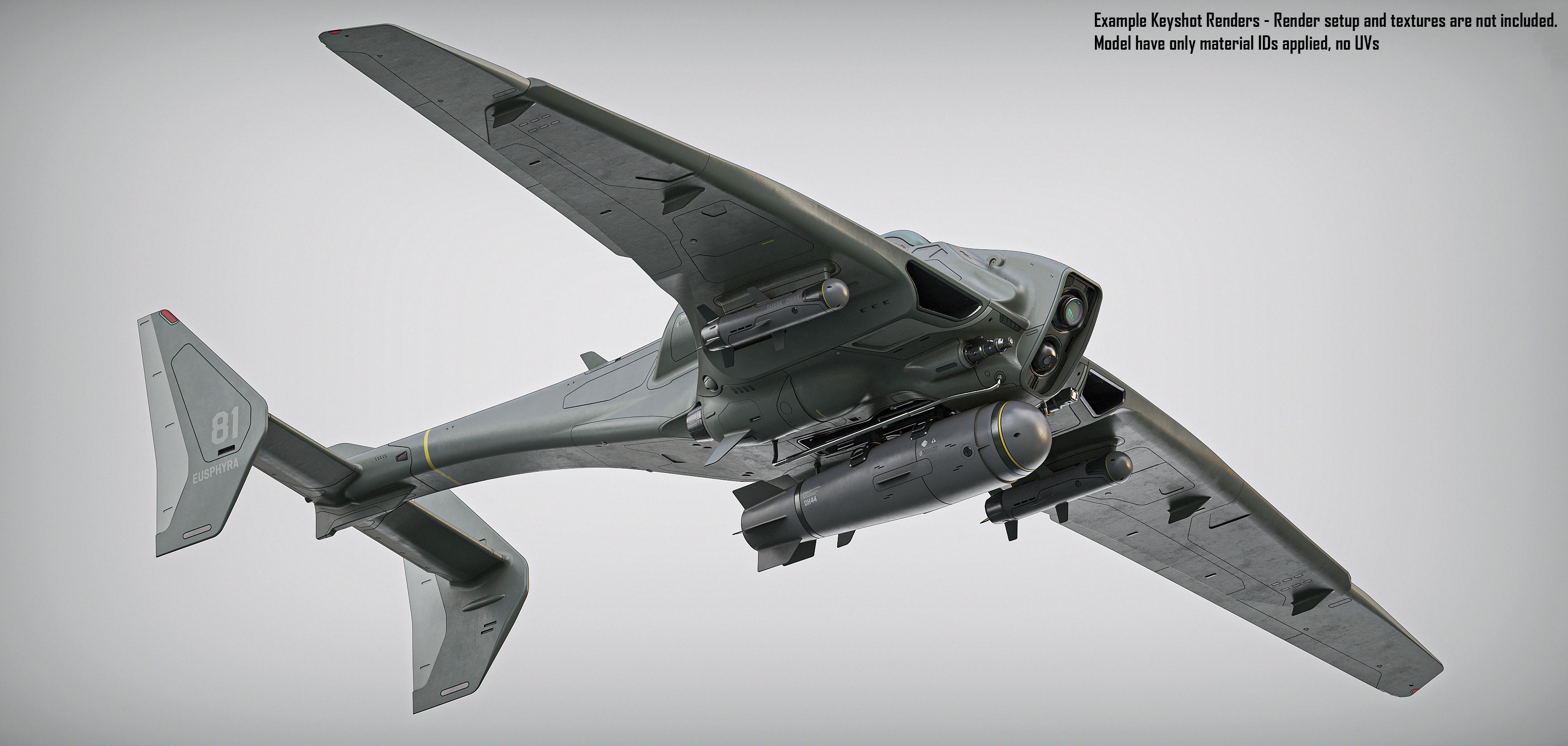 Drone Bomber 3D model | CGTrader