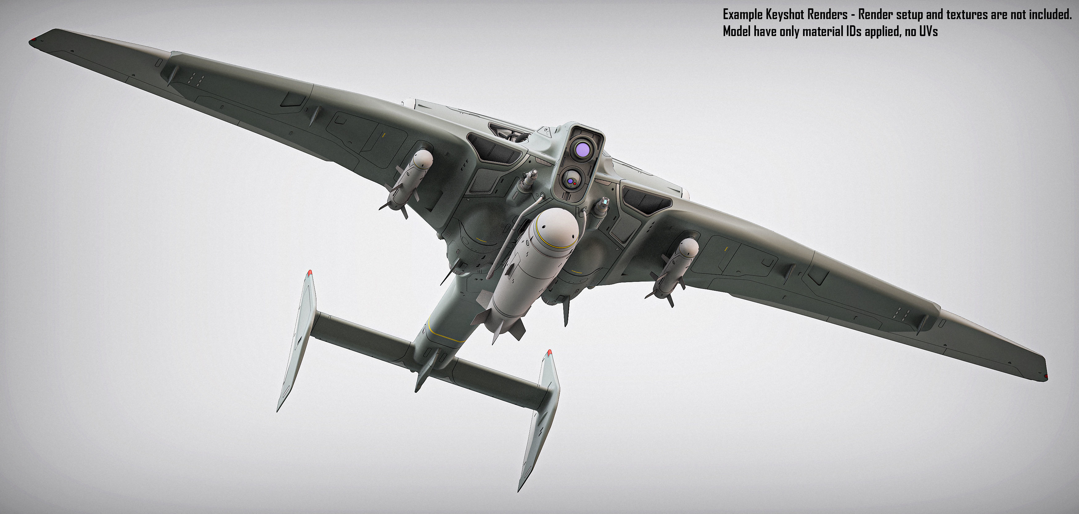 Drone Bomber 3D model | CGTrader