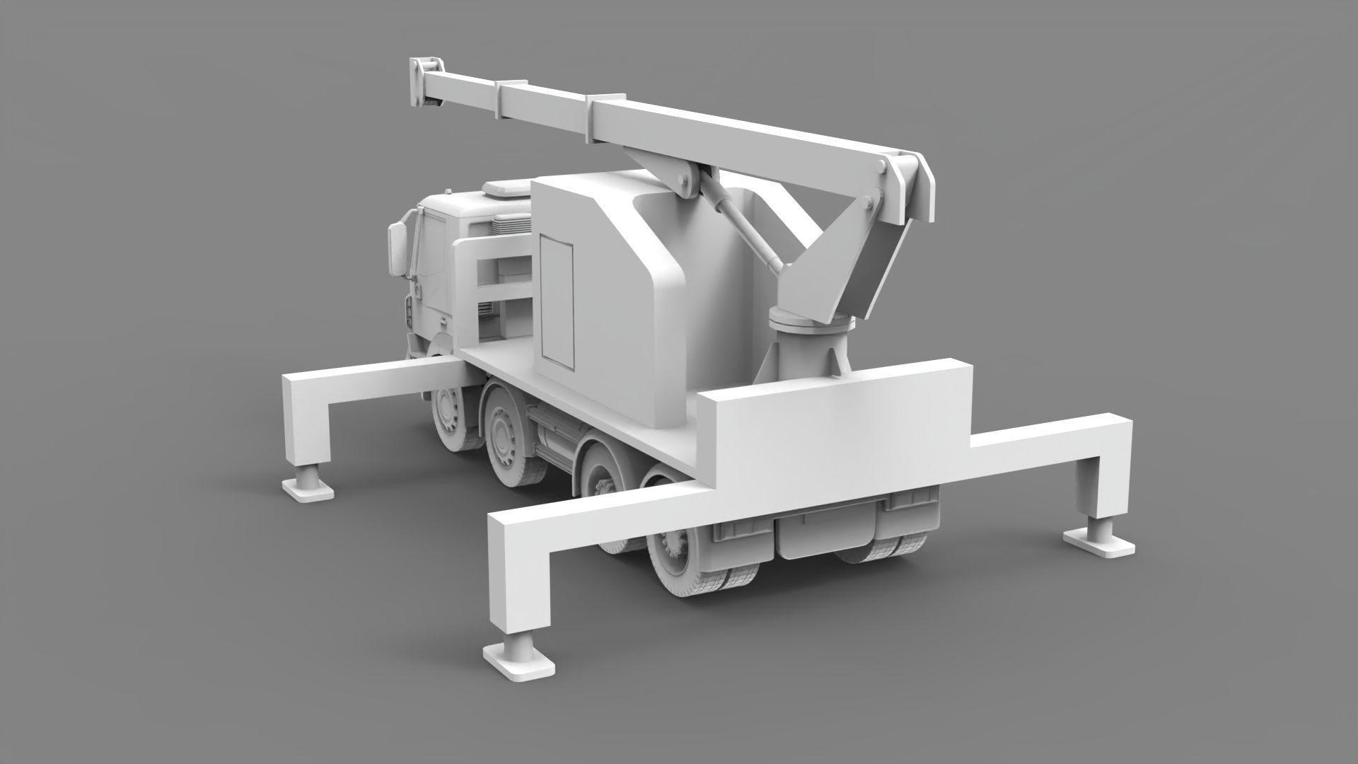 STL printable truck 3D print model 3D model 3D printable | CGTrader
