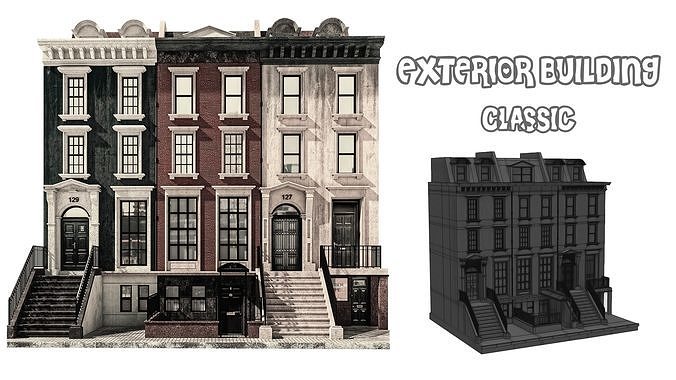 EXTERIOR BUILDING 3D model | CGTrader