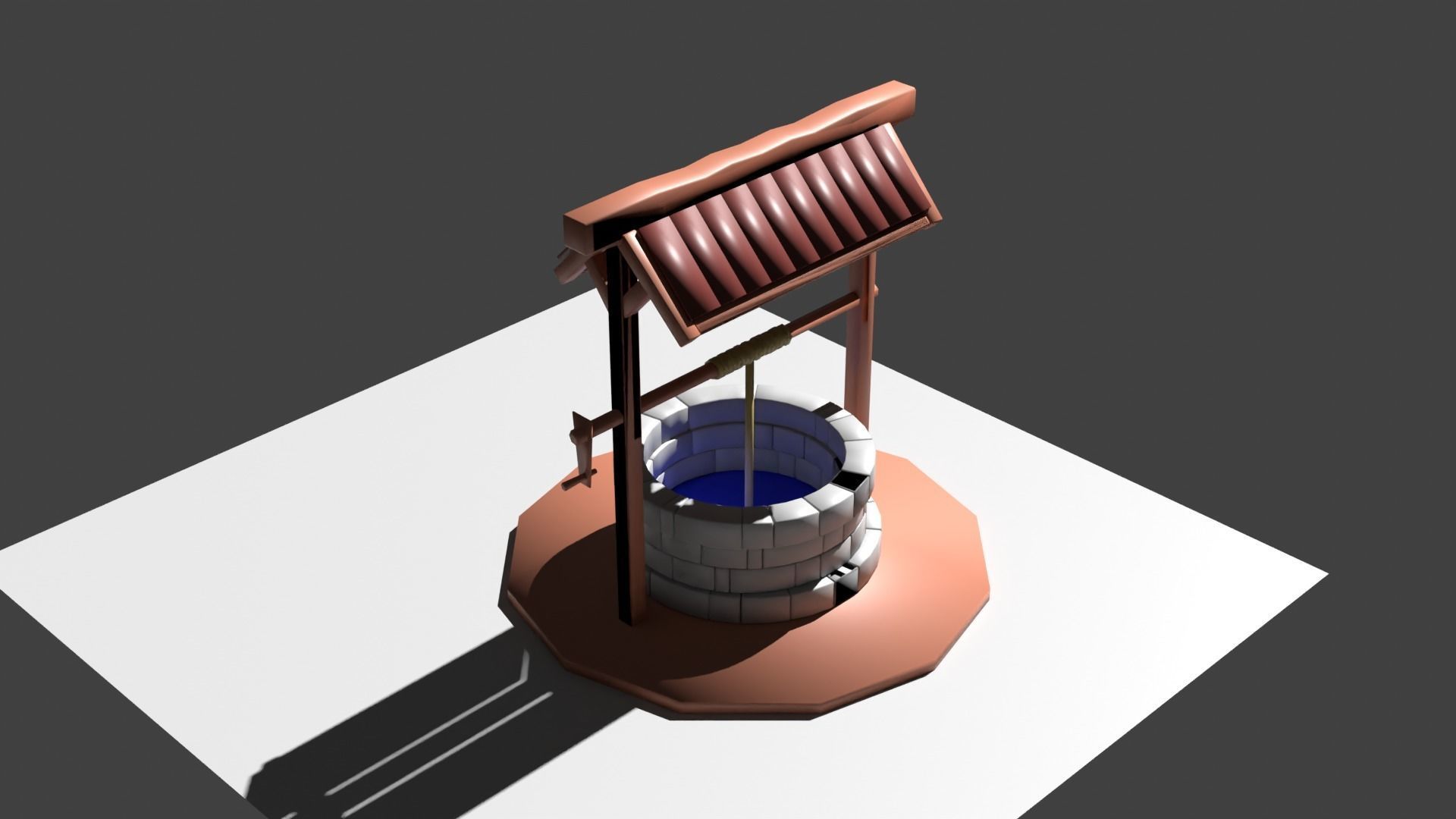3D model Water Well VR / AR / low-poly | CGTrader