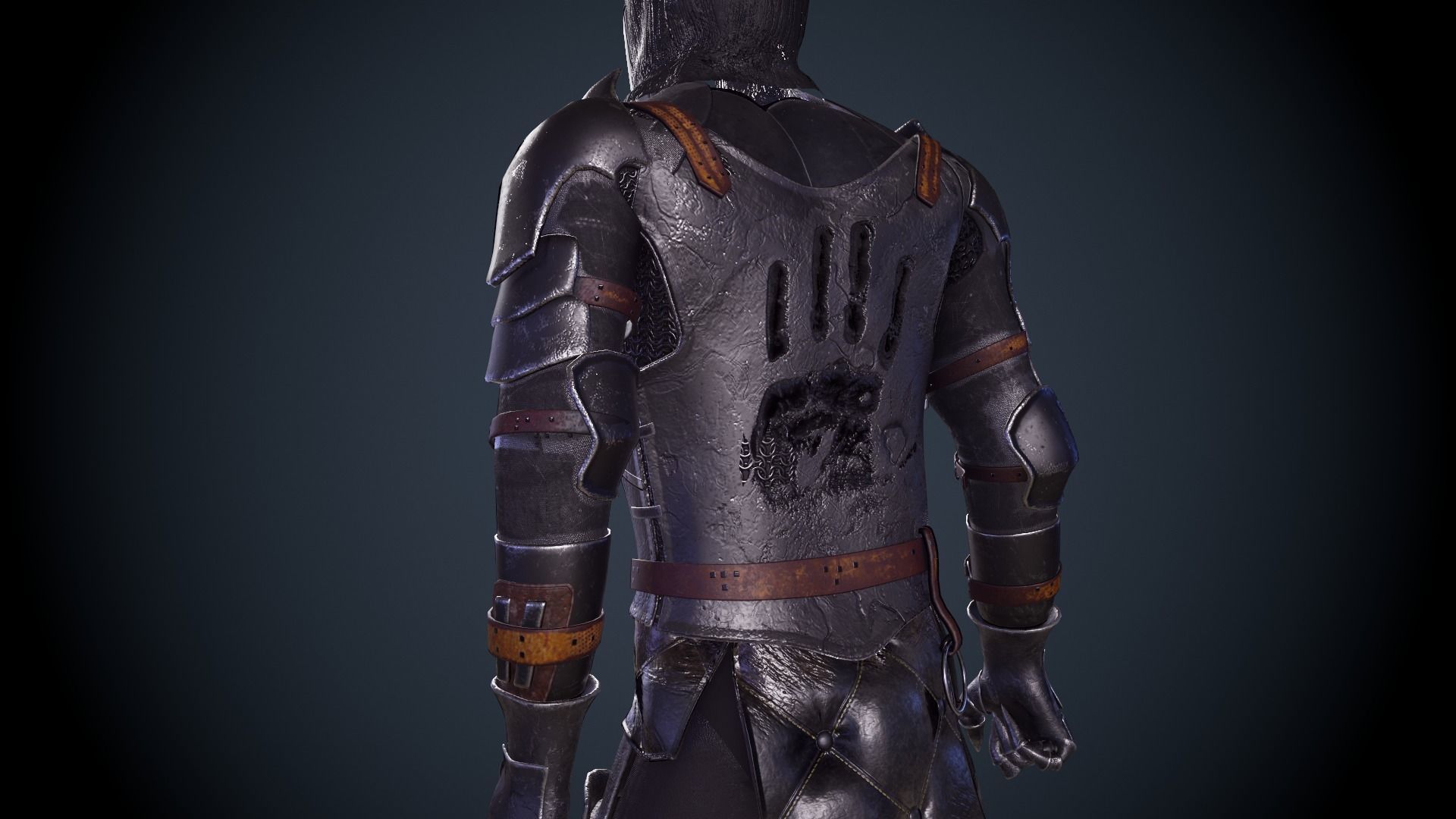 3D model Medieval death knight VR / AR / low-poly | CGTrader