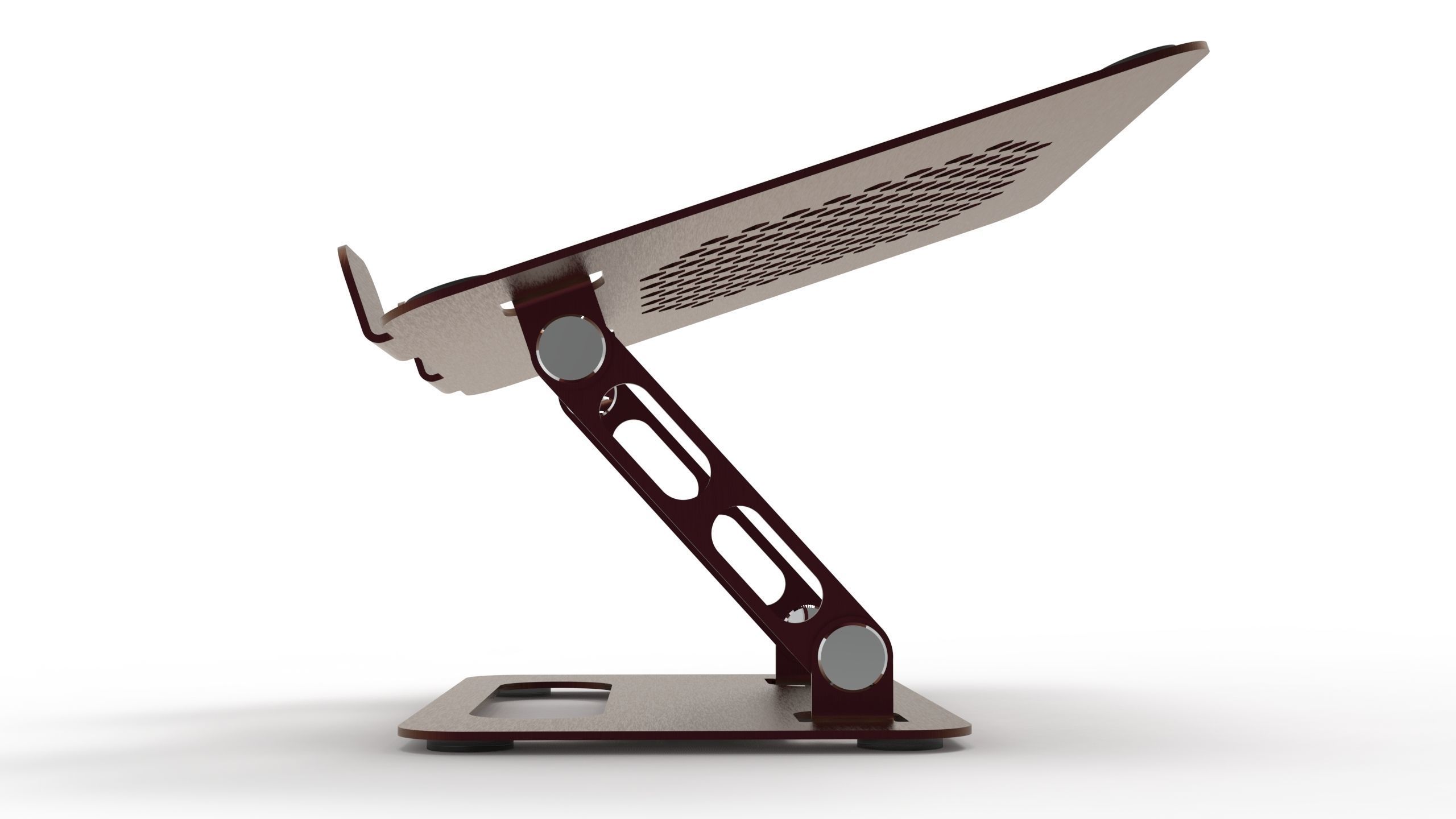 3D model Adjustable tablet or laptop stand VR / AR / low-poly | CGTrader