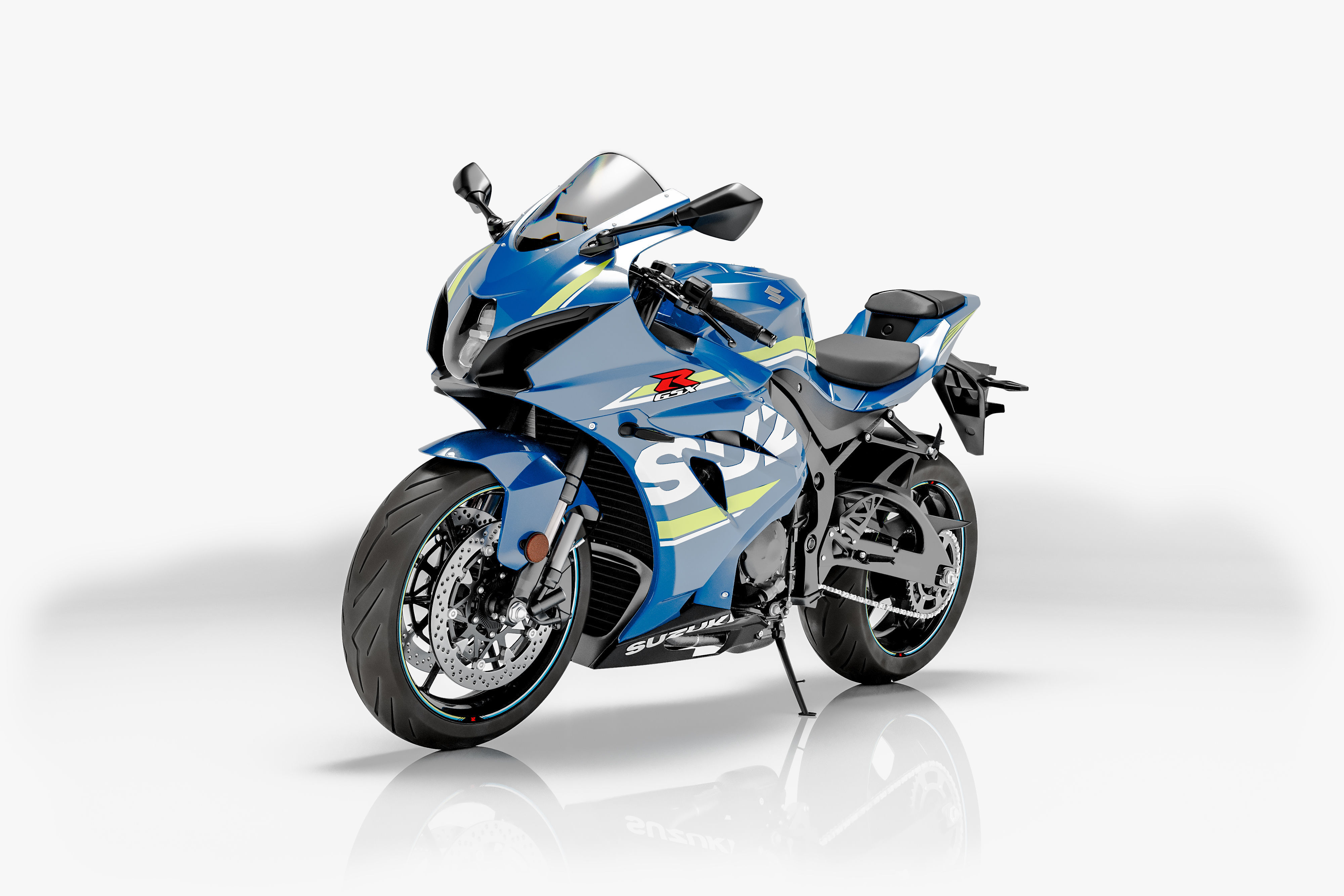 Suzuki GSX-R 1000 2017 3D model | CGTrader