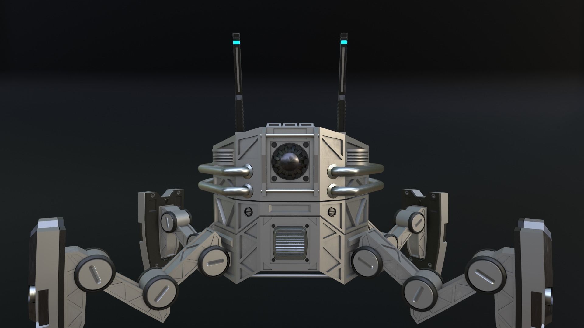 3D model Spider Mech VR / AR / low-poly | CGTrader