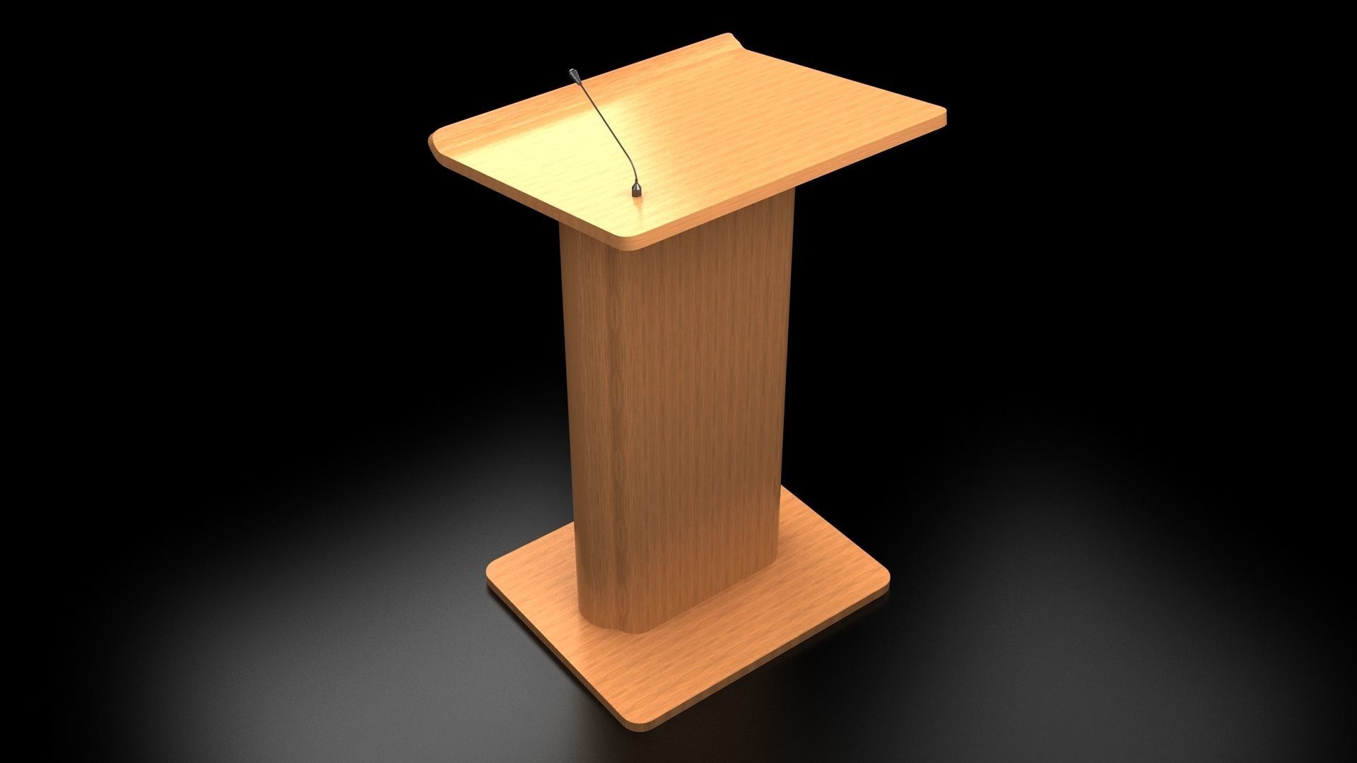 Podium 3D model | CGTrader